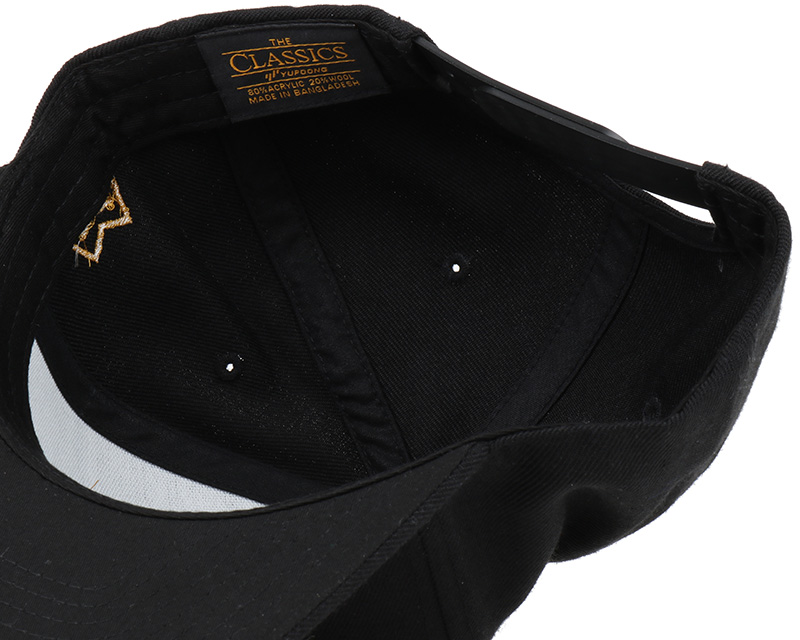 Crown Black/Gold Snapback - Iconic caps - Hatstoreworld.com
