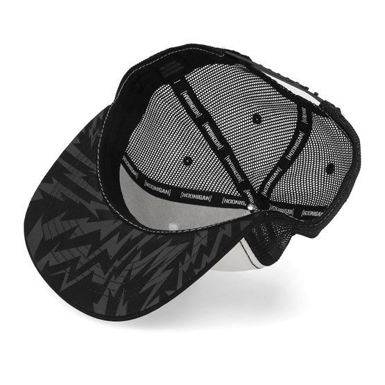 Bolt Hits Black/White Trucker - Hoonigan caps - Hatstoreworld.com