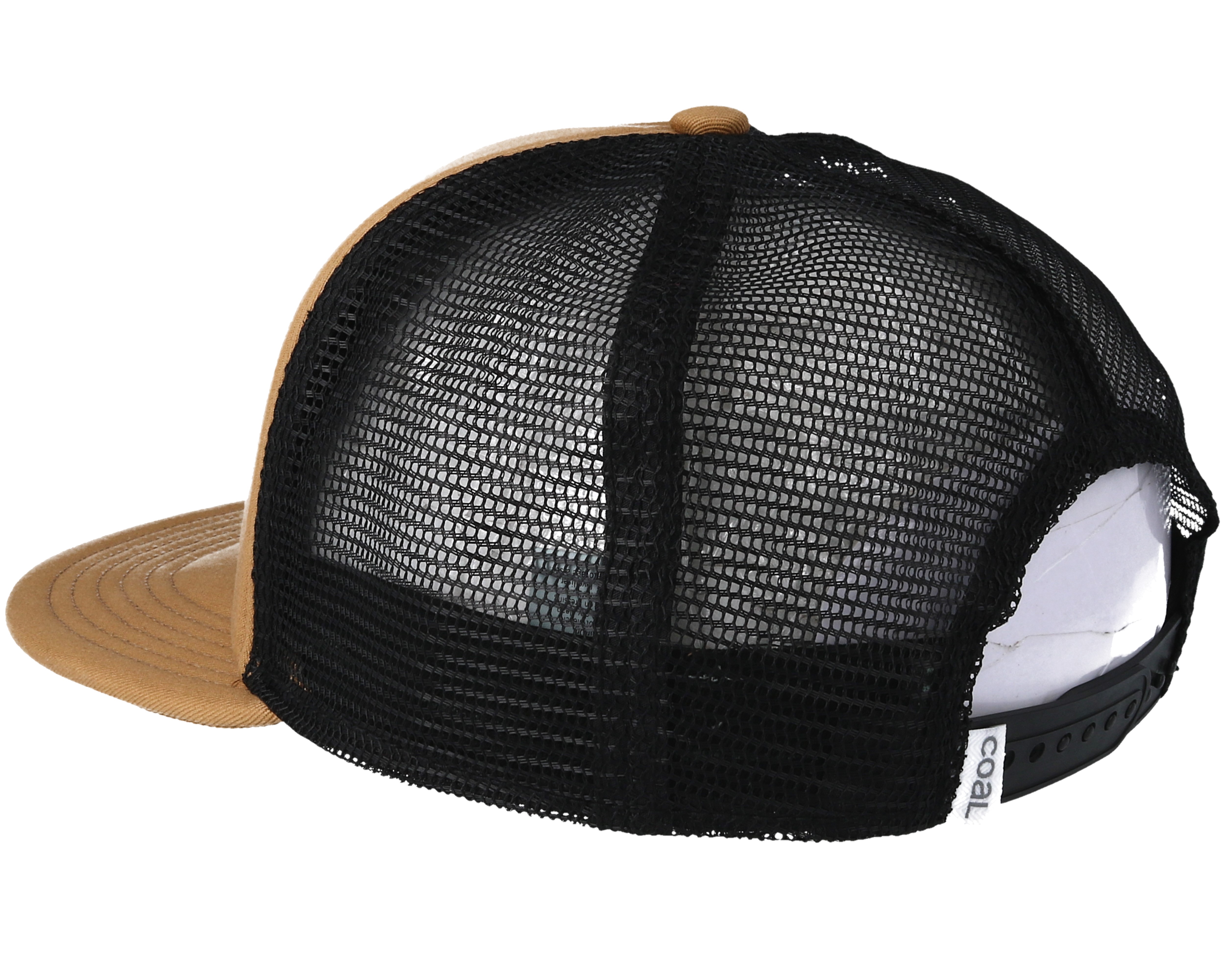 The Wilds Trucker Light Brown Snapback - Coal caps - Hatstoreworld.com