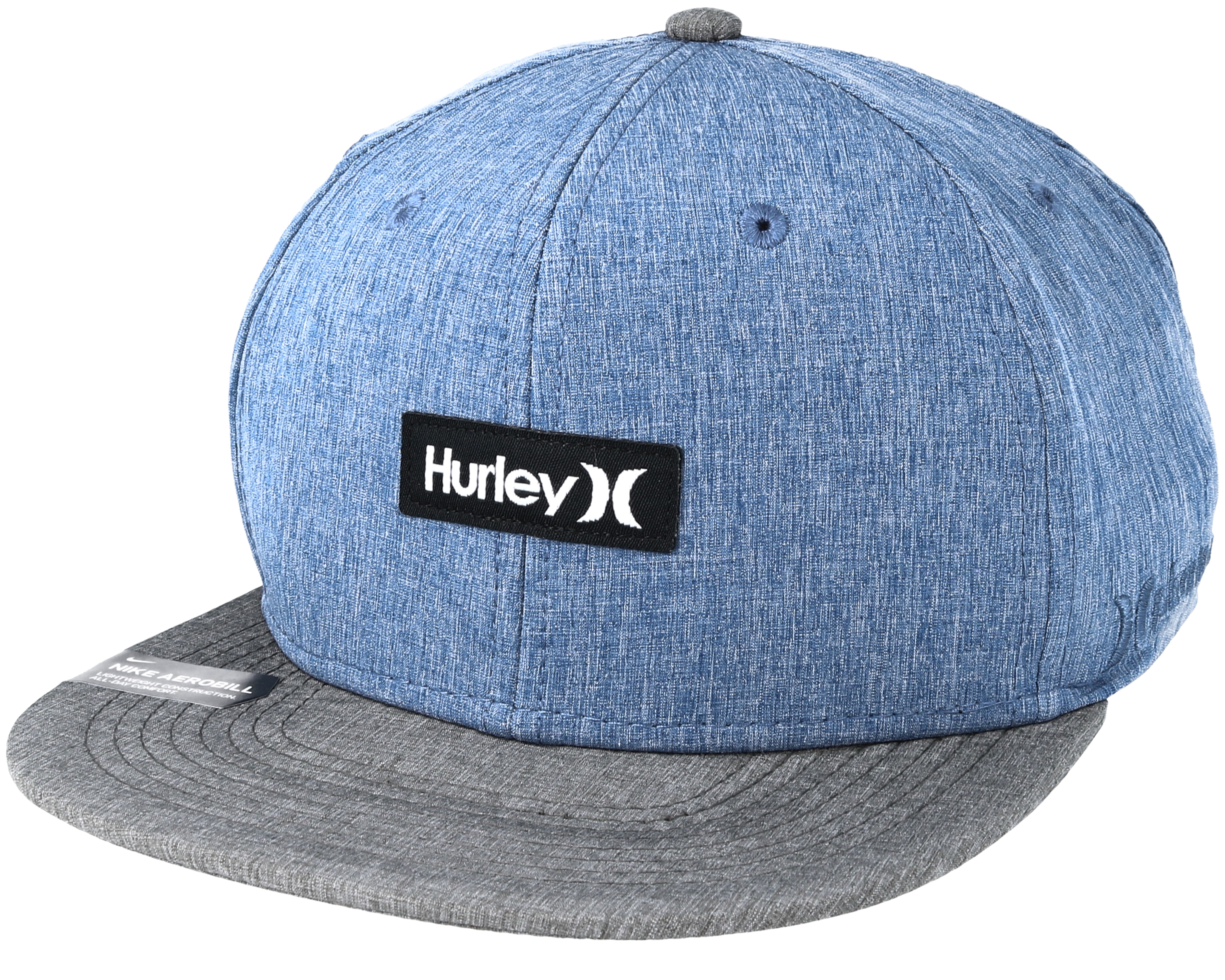 Phantom One and Only Blue Snapback - Hurley caps - Hatstoreworld.com