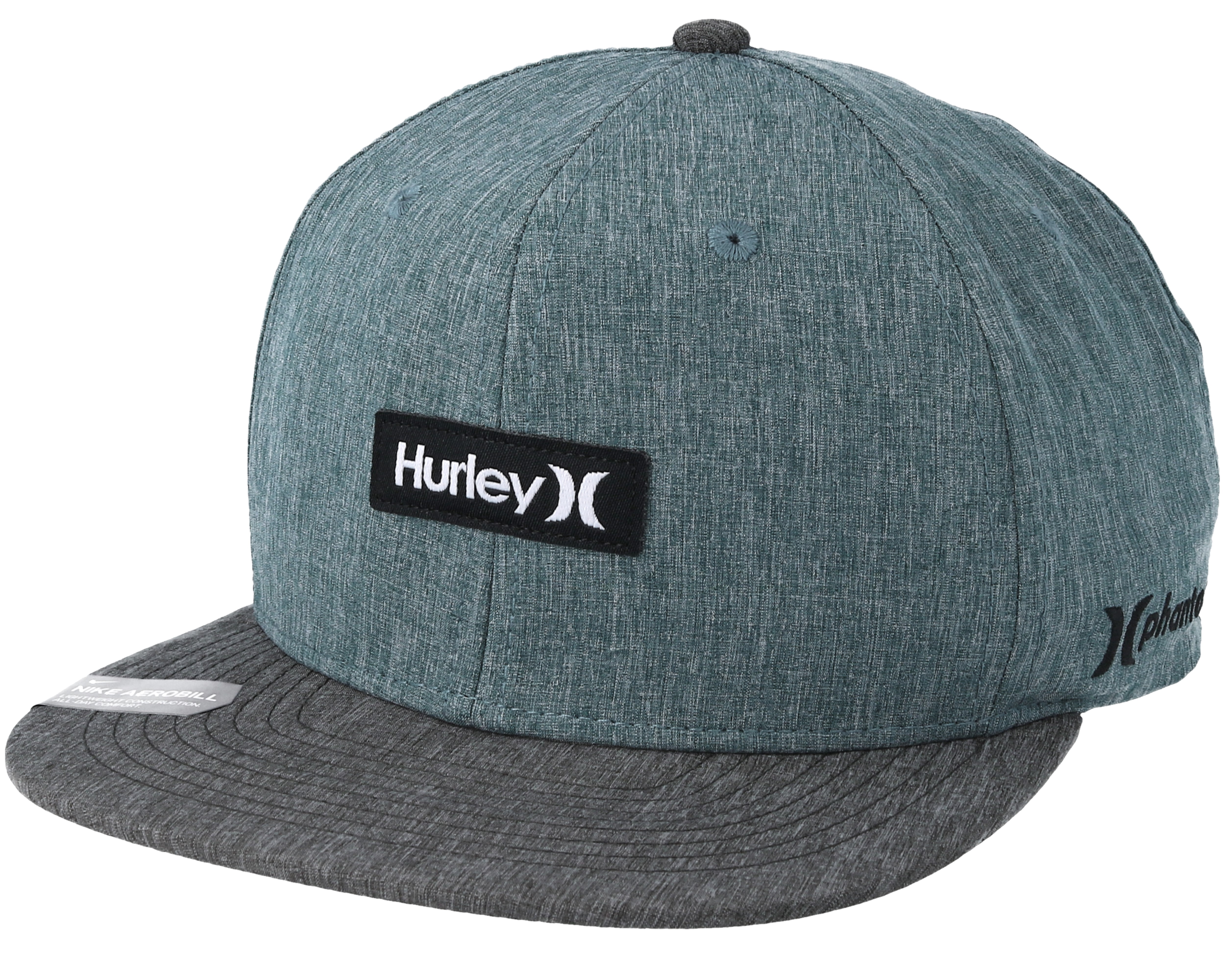 Phantom One and Only Grey Snapback - Hurley caps - Hatstoreworld.com