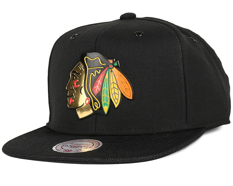Chicago Blackhawks Carat Snapback - Mitchell & Ness caps ...
