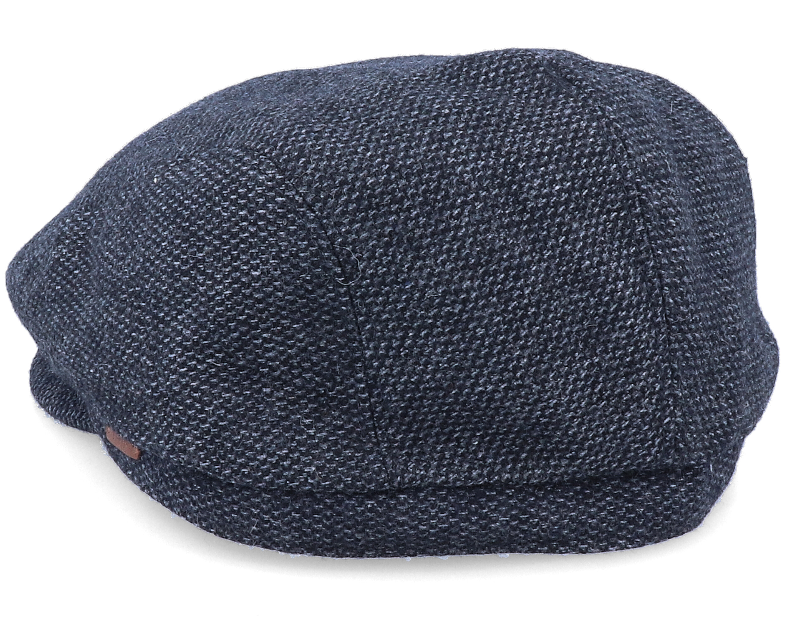 Oslo Black Flat Cap - Barts caps - Hatstoreworld.com