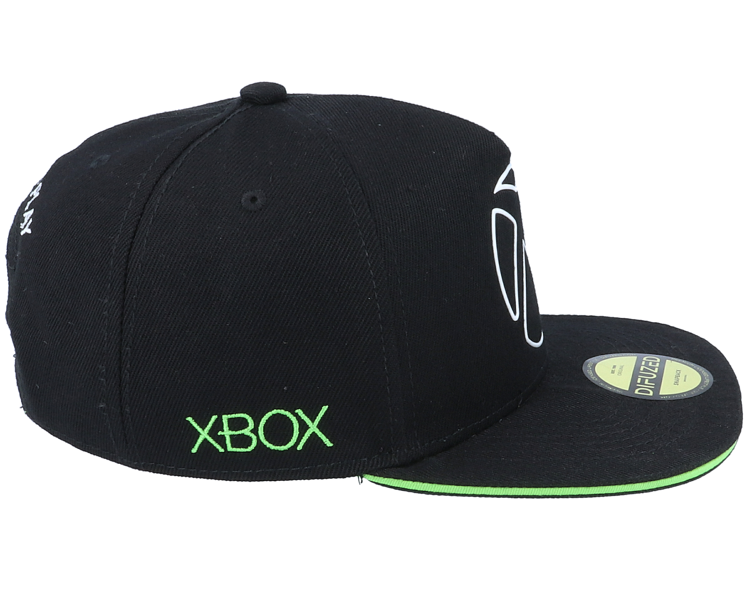 Xbox Ready To Play Black Snapback - Difuzed caps - Hatstoreworld.com