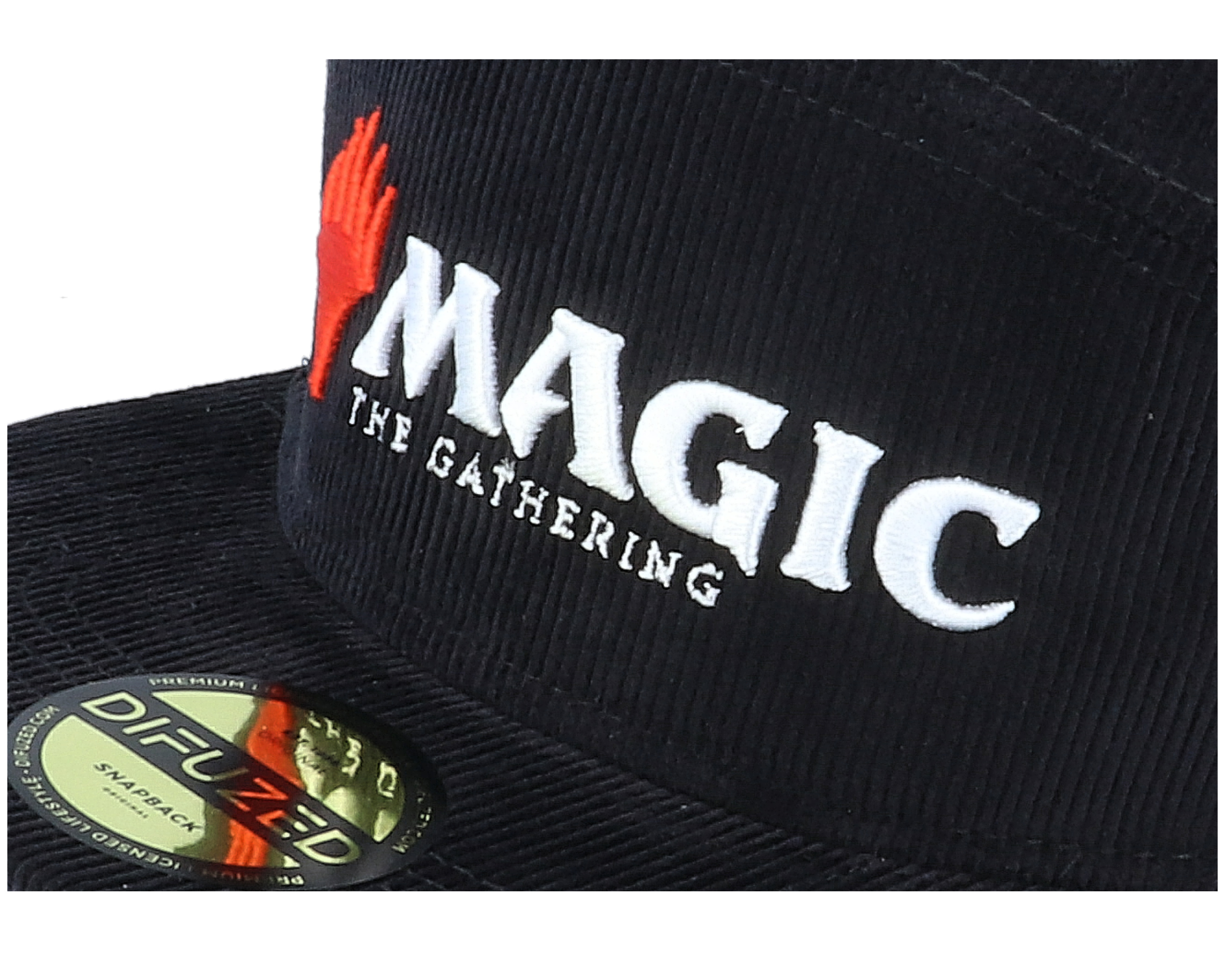 Magic: The Gathering 7 Panel Core Black Snapback - Difuzed caps ...