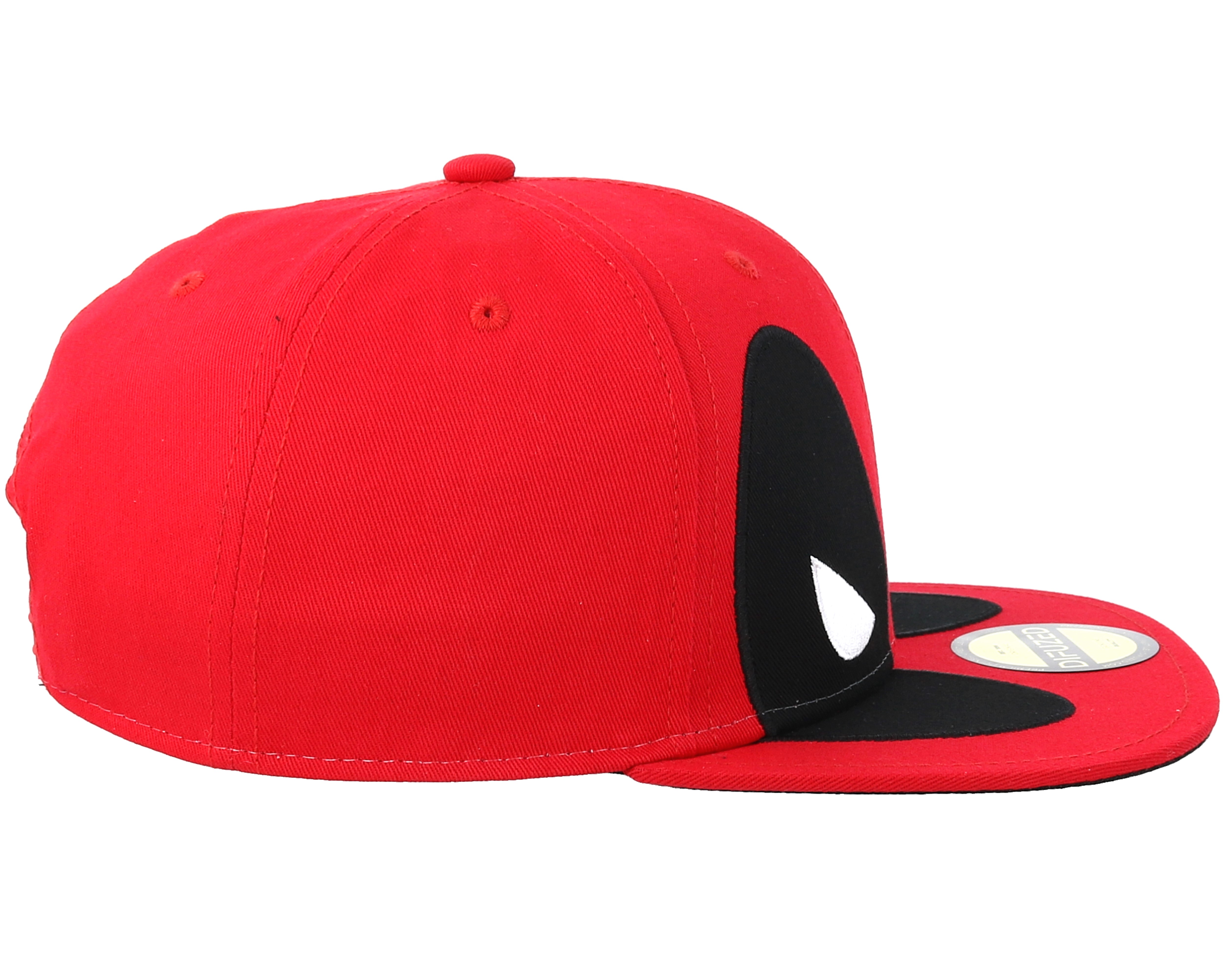 Deadpool Big Face Red Snapback - Difuzed caps - Hatstoreworld.com