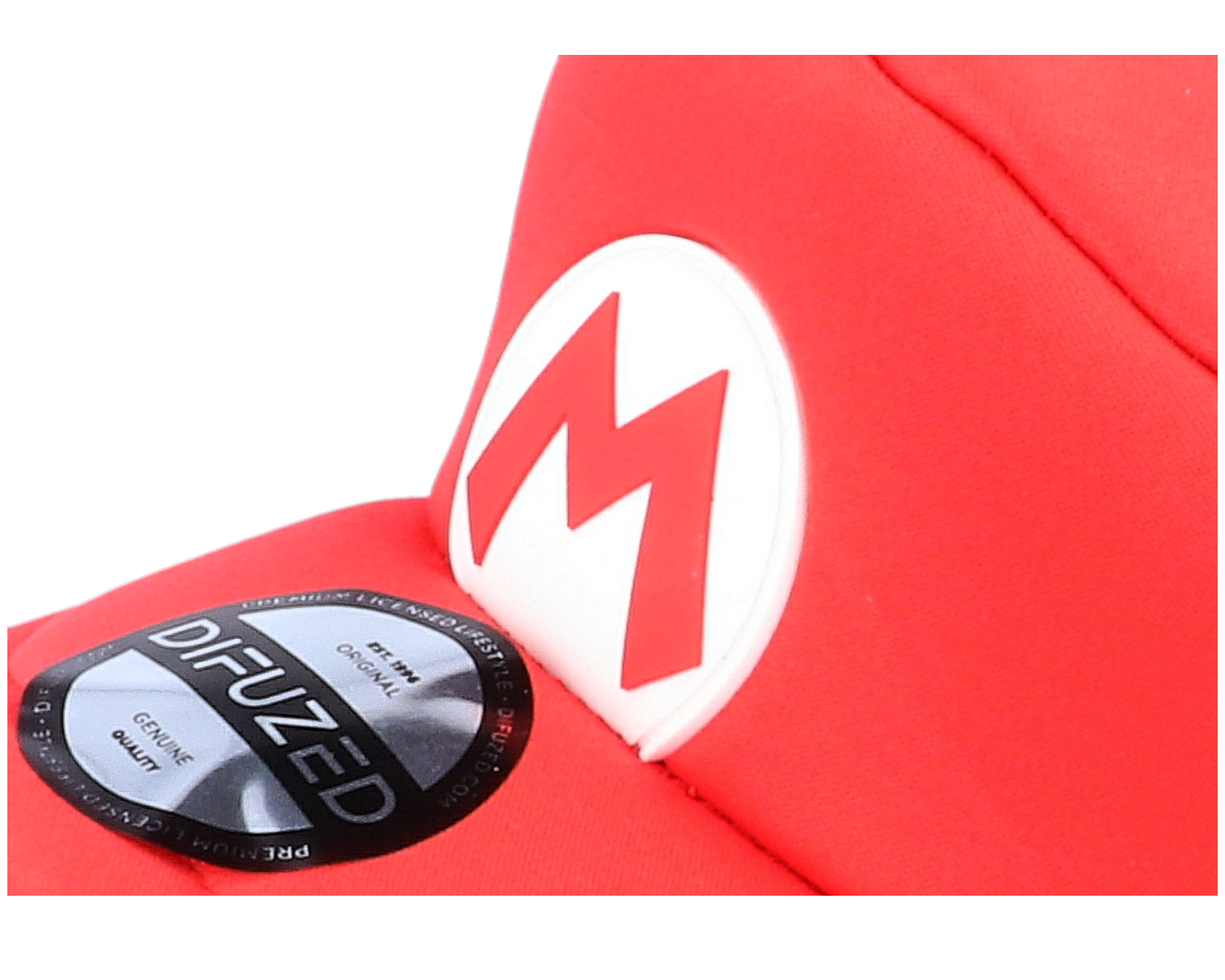 Kids Nintendo Super Mario Hat Red Flexfit - Difuzed caps ...