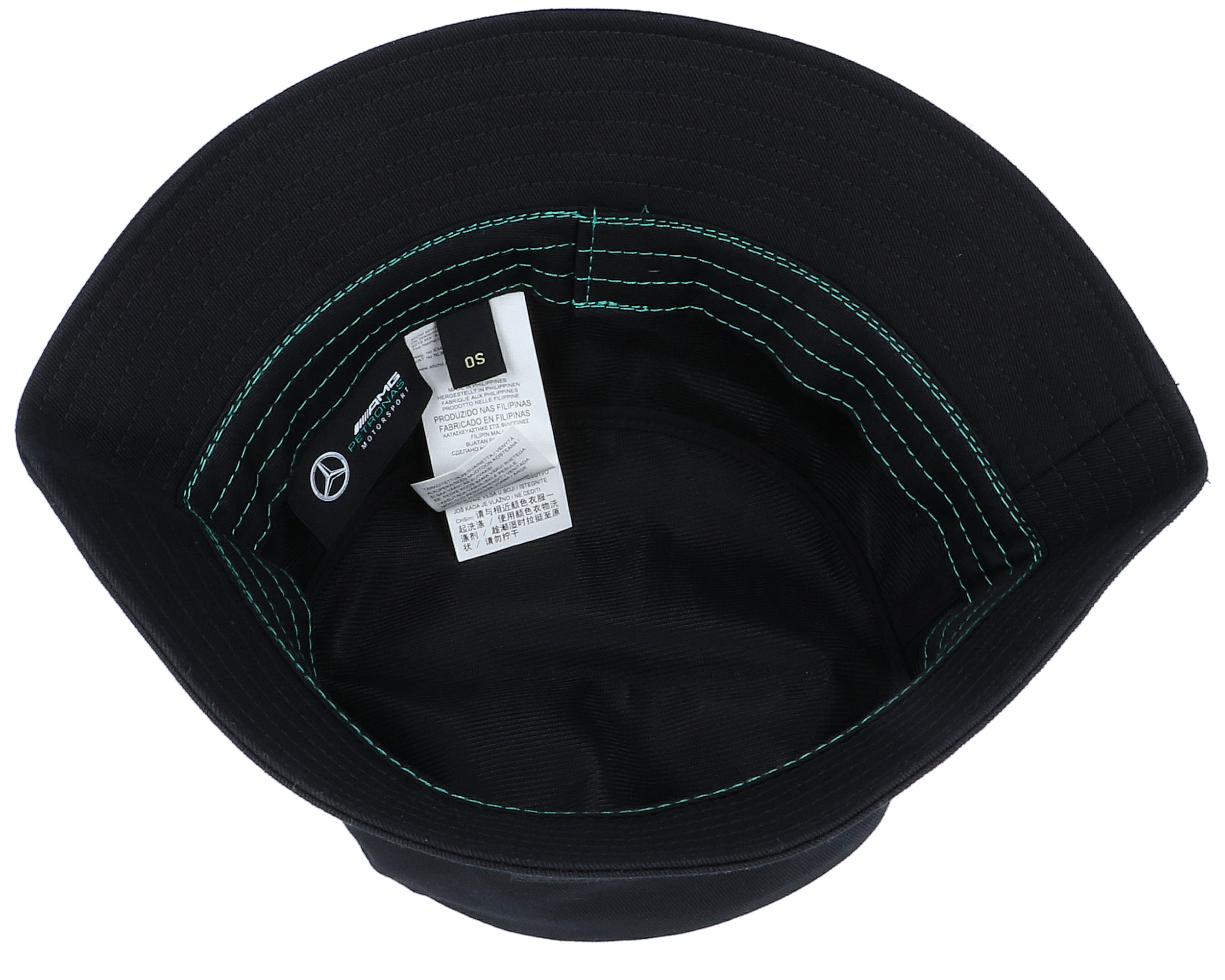 Mercedes Black Bucket - Formula One hats - Hatstoreworld.com