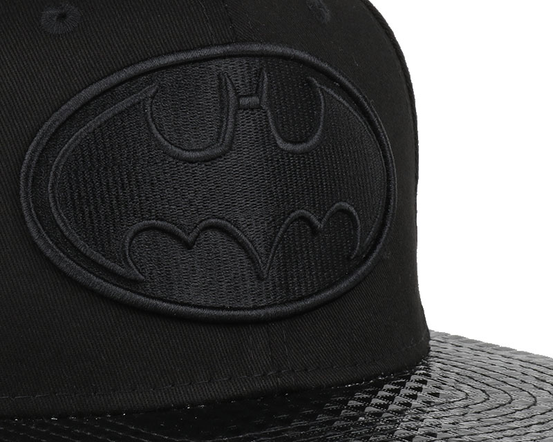 Batman Visor Shine Black/Black 9Fifty Snapback - New Era caps ...