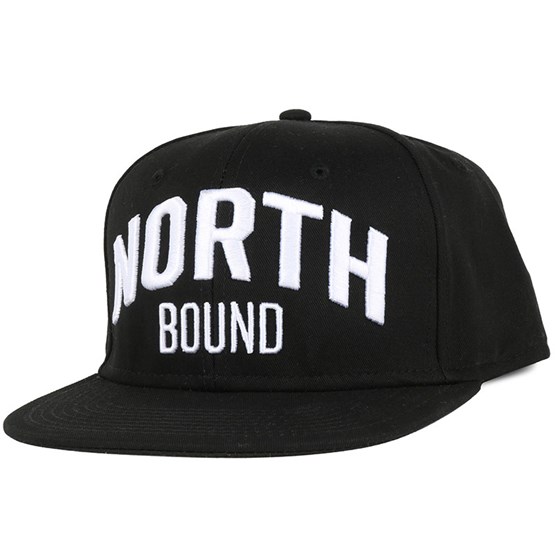 North Bound Black Snapback - Northern Hooligans caps - Hatstoreworld.com