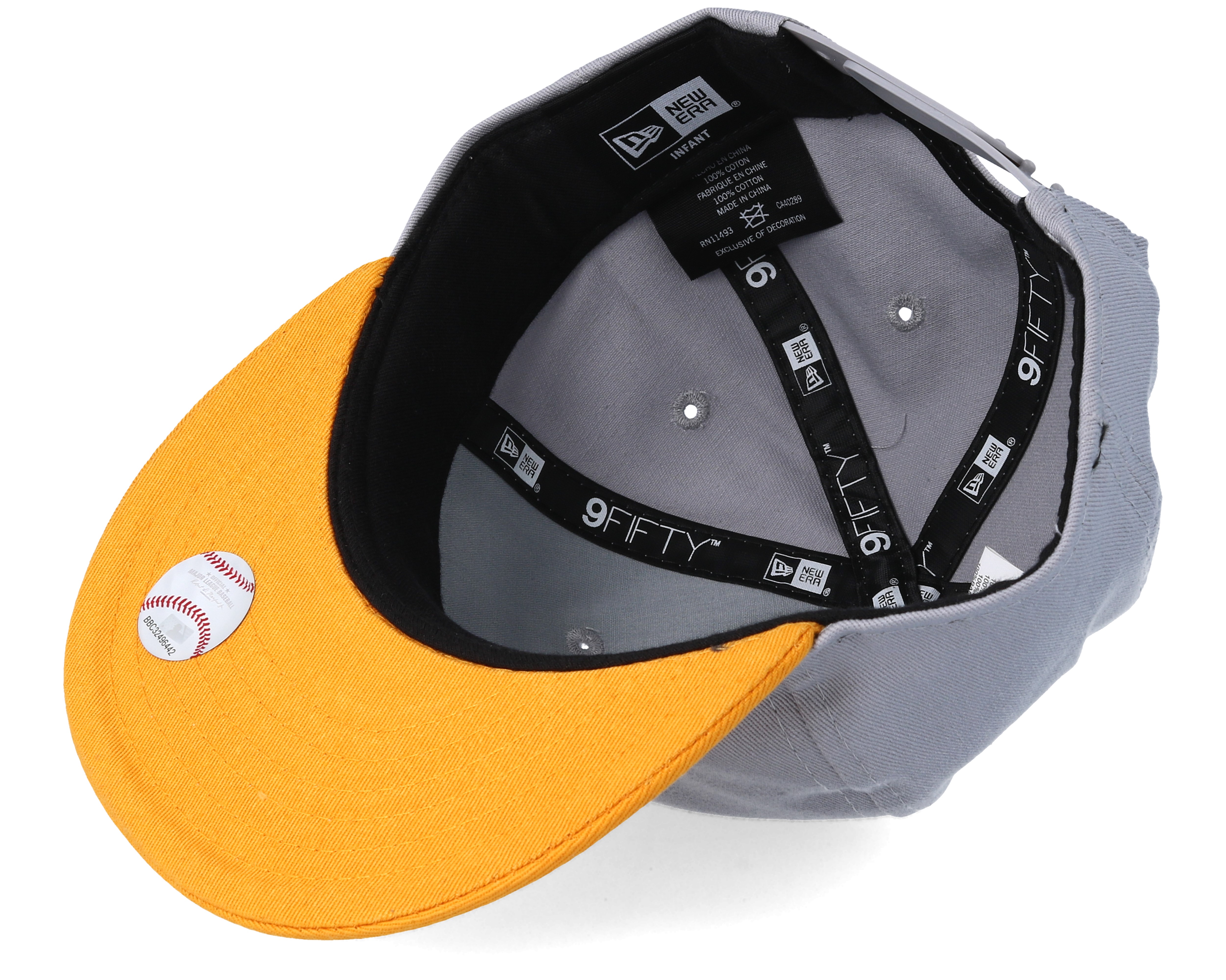 Kids New York Yankees Essential 9Fifty Grey Snapback - New Era caps ...