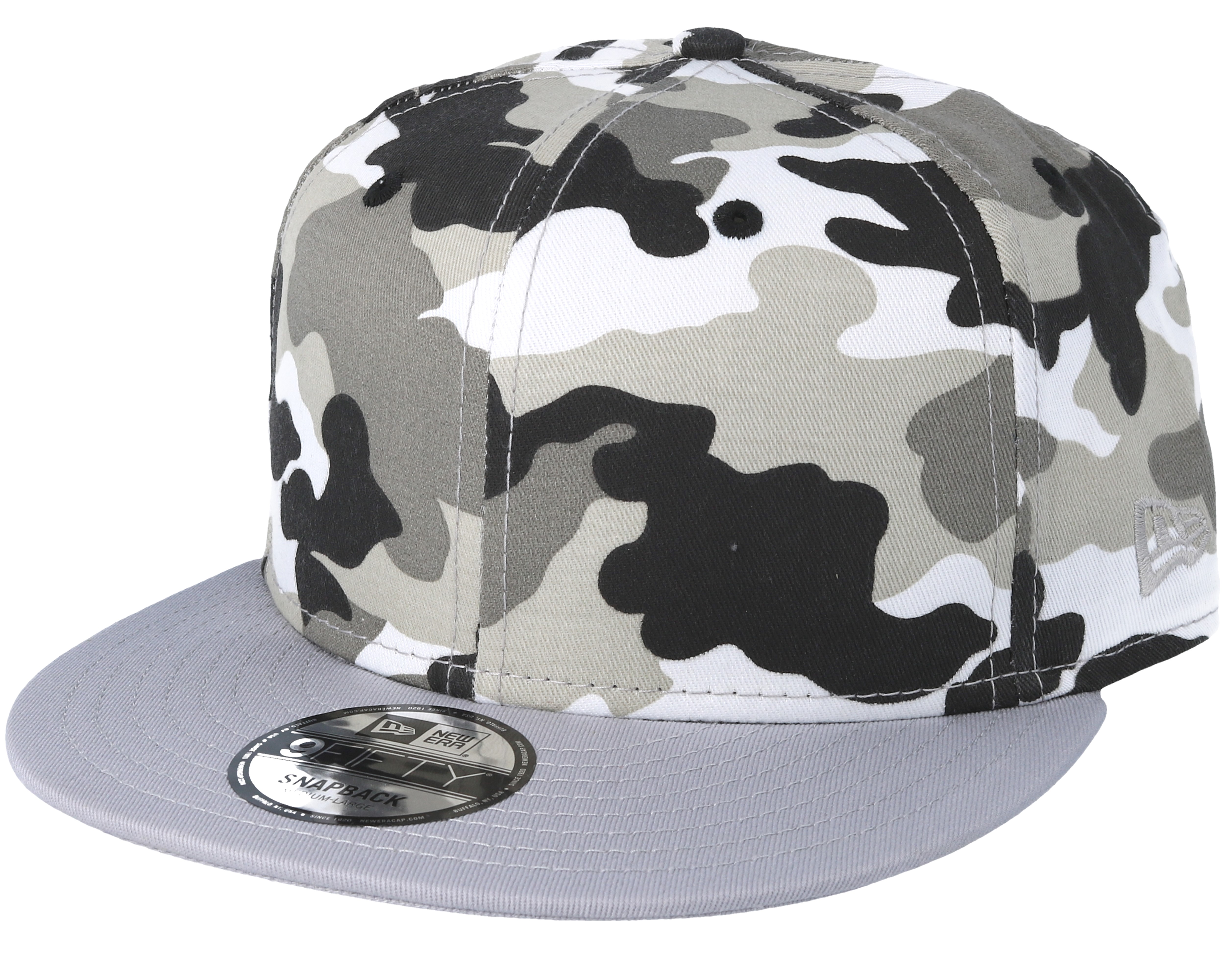 Flag Contrast Grey Camo Snapback - New Era caps - Hatstoreworld.com