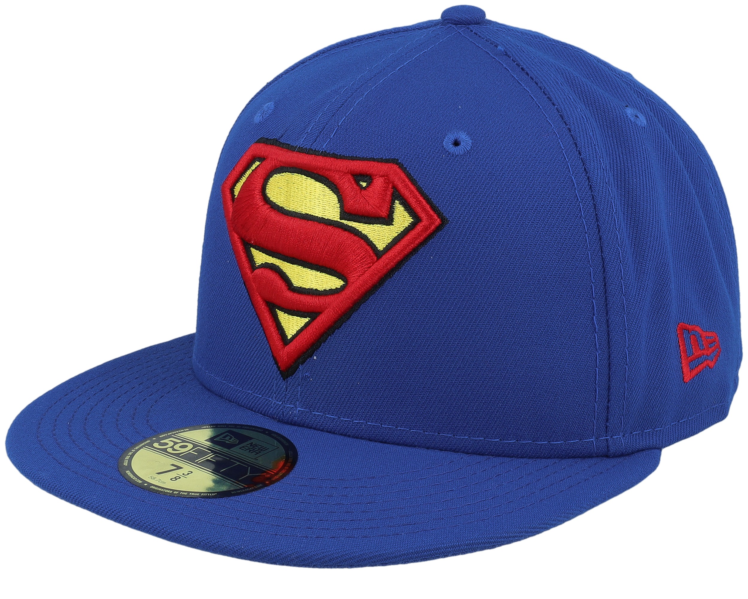 Character 59Fifty Basic Superman Blue Fitted - New Era caps ...