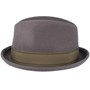 Gain Grey/Gold Fedora - Brixton hats - Hatstoreworld.com