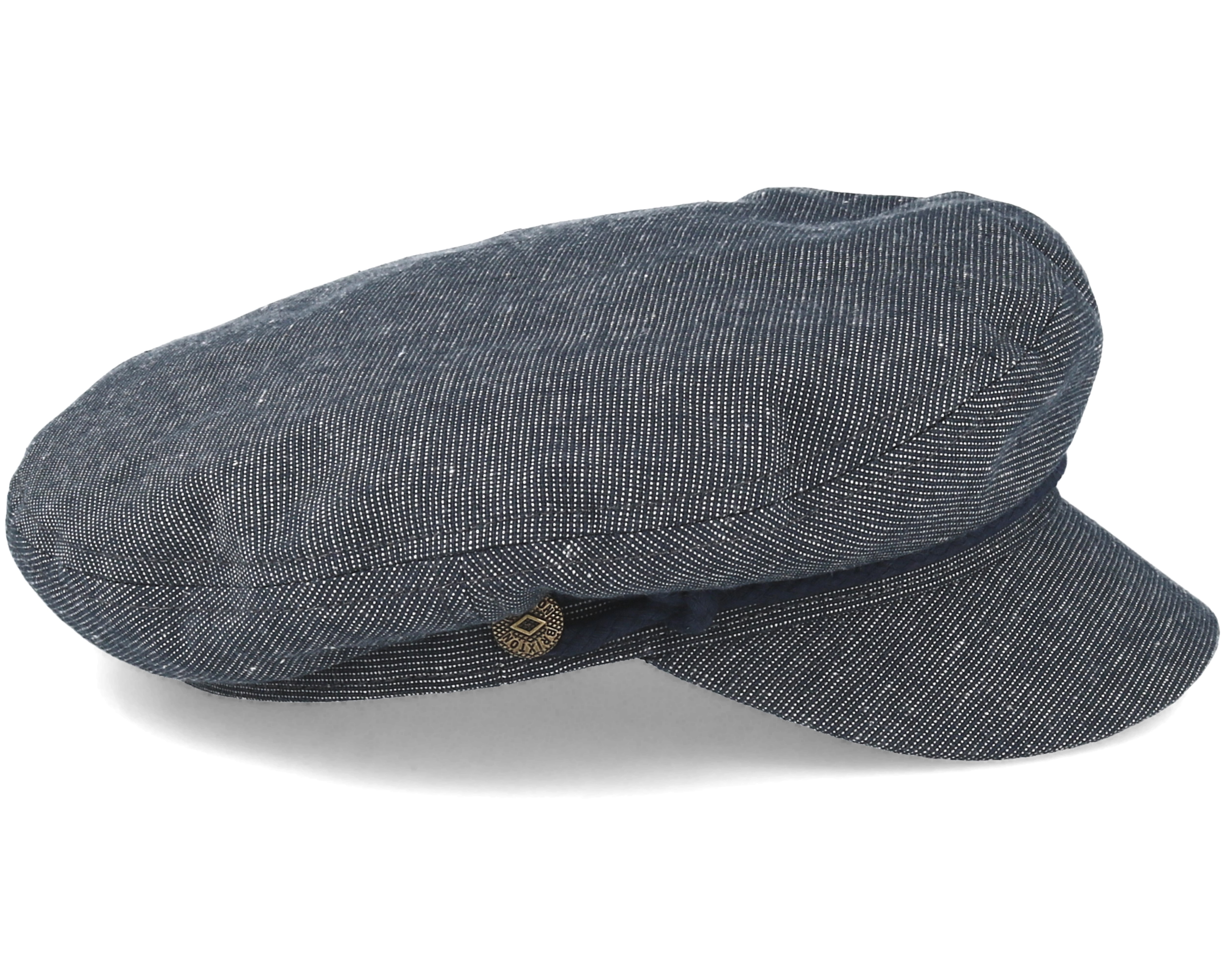 Fiddler Slate Flat Cap - Brixton caps - Hatstoreworld.com