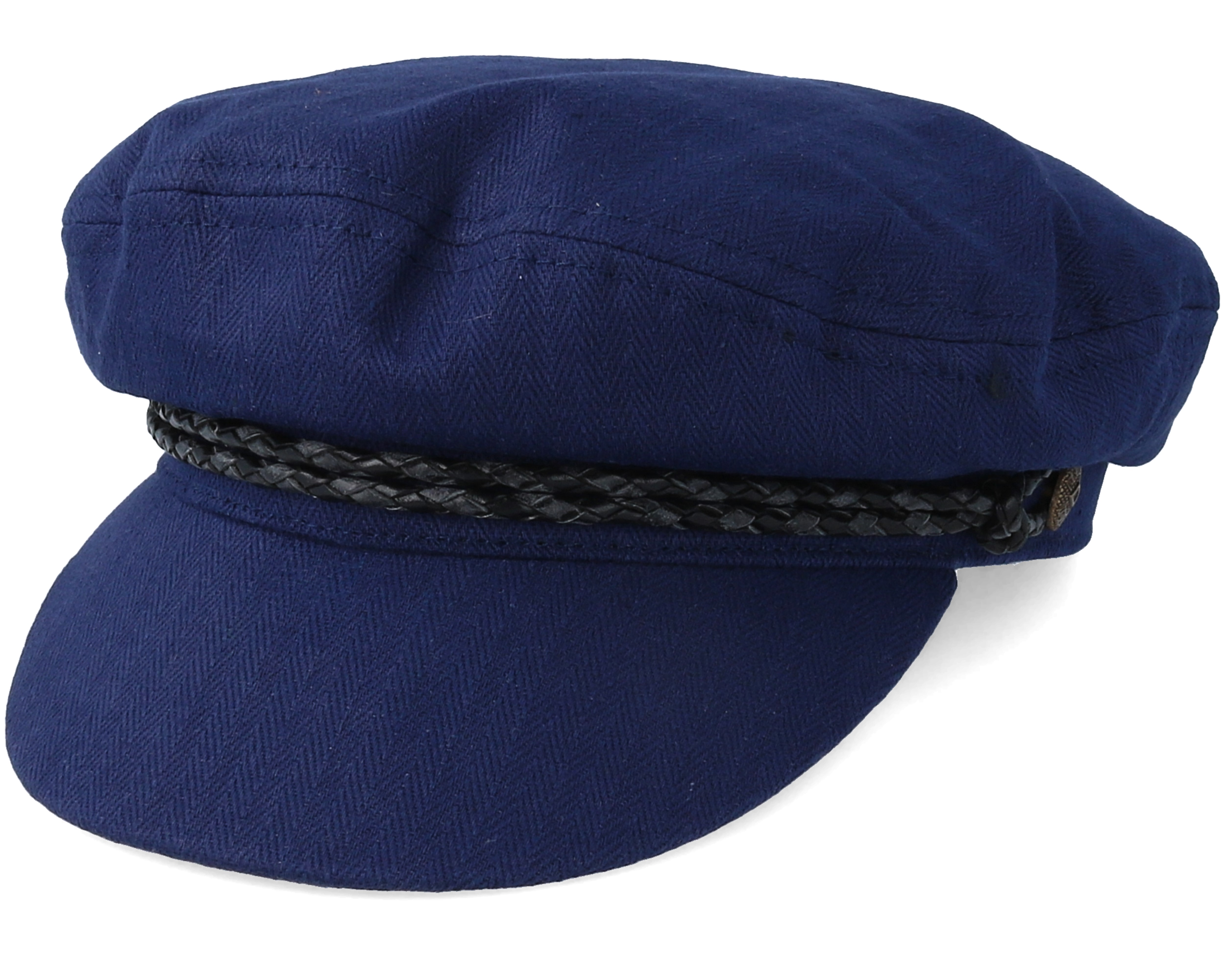 Ashland Indigo Flat Cap - Brixton caps - Hatstoreworld.com
