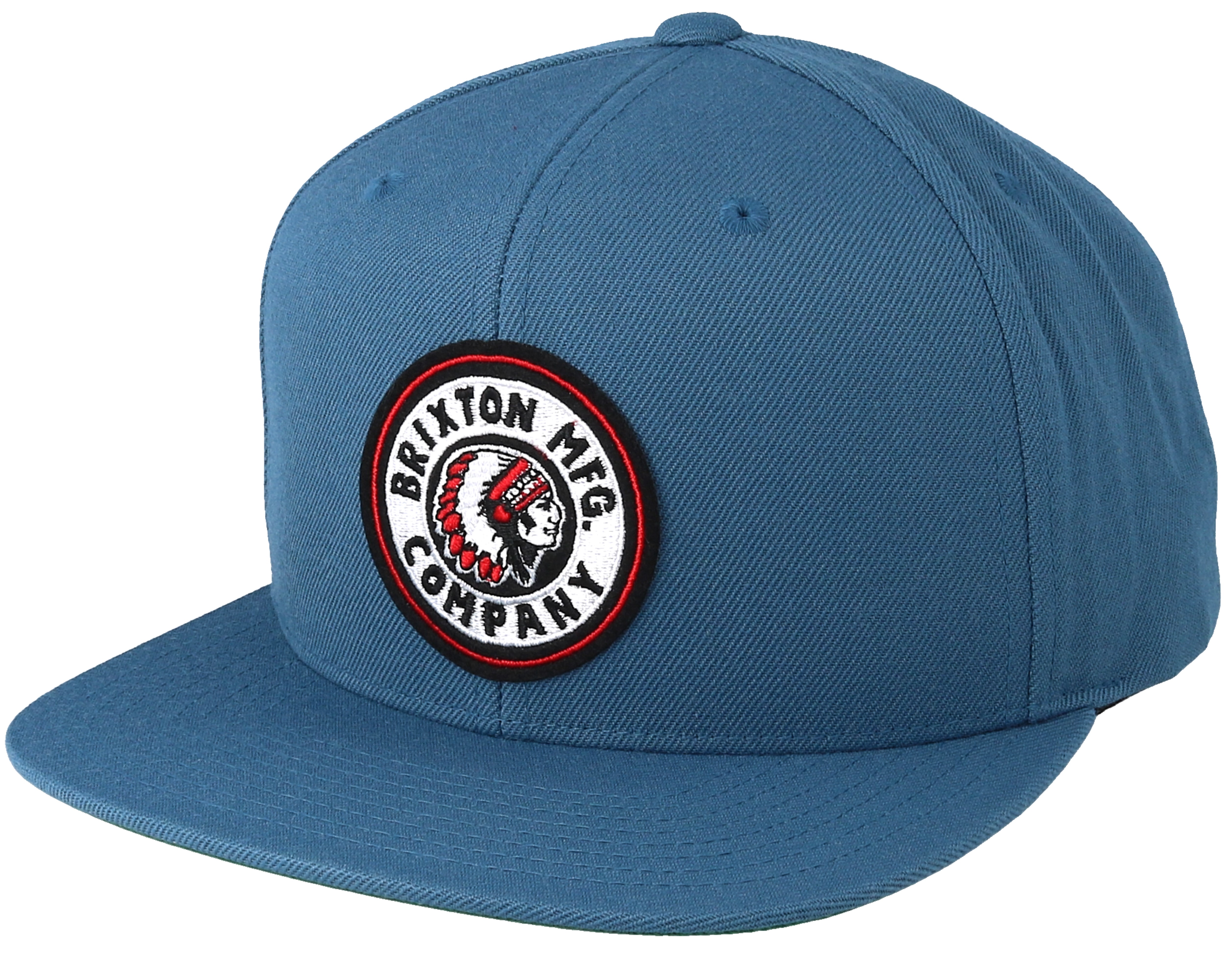 Rival Orion Blue Snapback - Brixton caps - Hatstoreworld.com