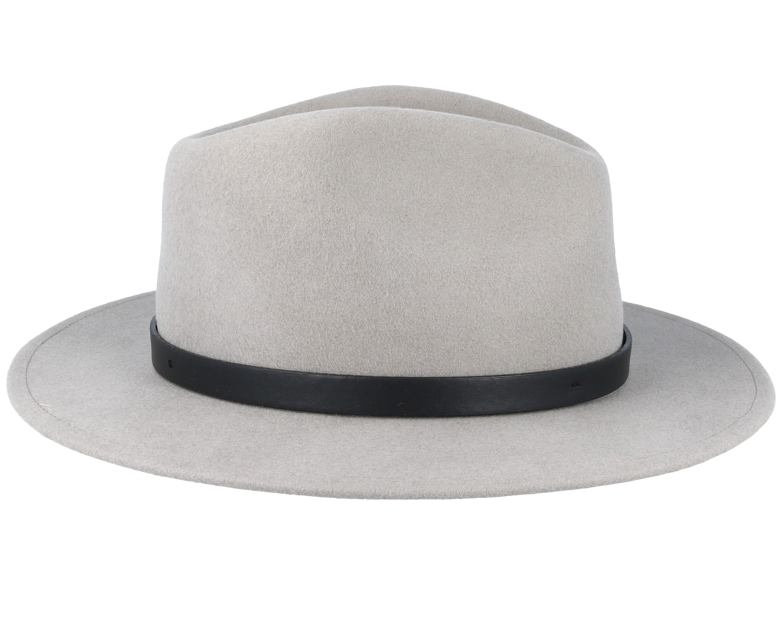 Messer Moon Grey Fedora - Brixton hats - Hatstoreworld.com