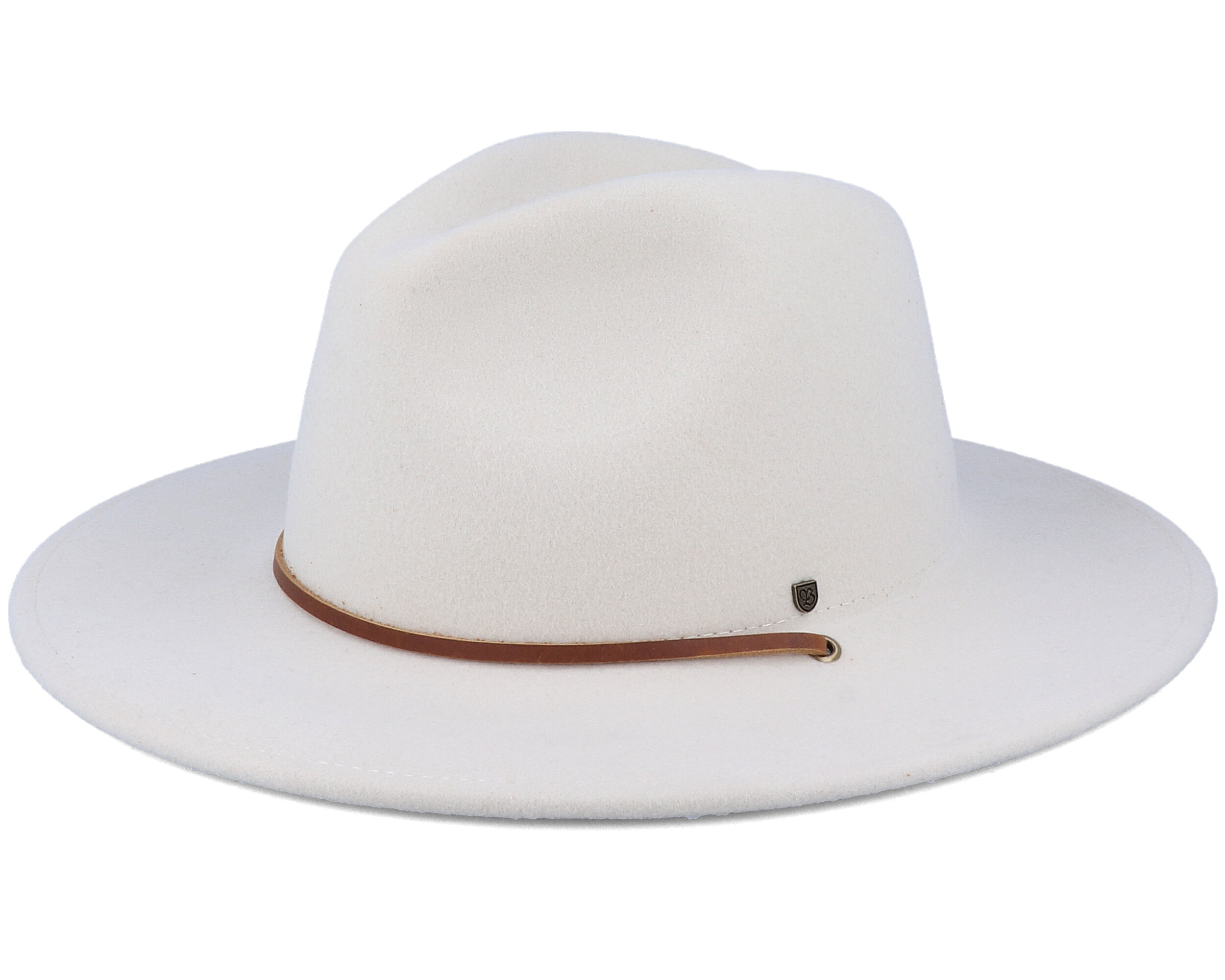 Field Dove White Fedora - Brixton hats - Hatstoreworld.com