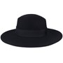 Piper Hat Black/Black L Fedora - Brixton hats - Hatstoreworld.com