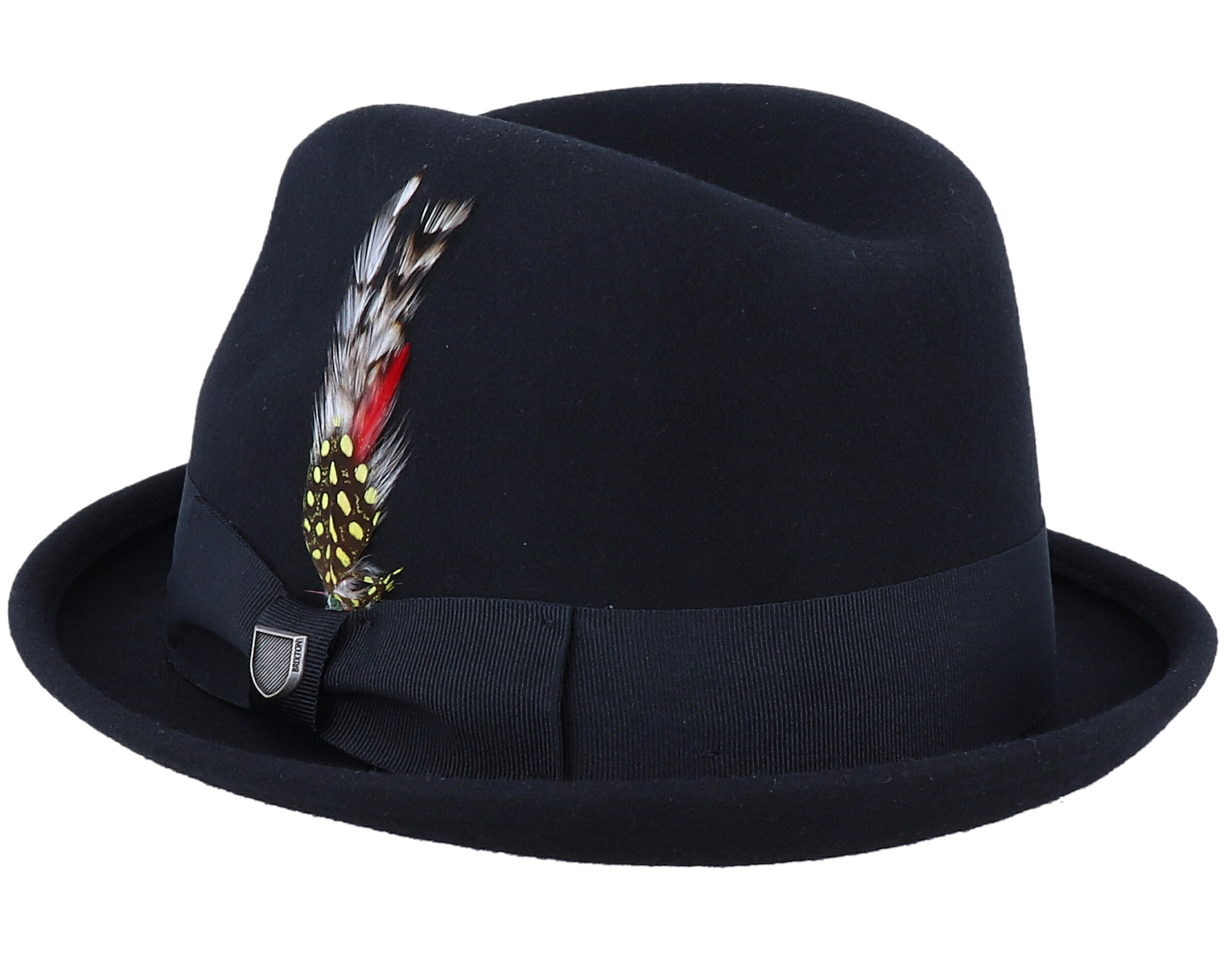 Gain Black Xl Fedora - Brixton hats - Hatstoreworld.com
