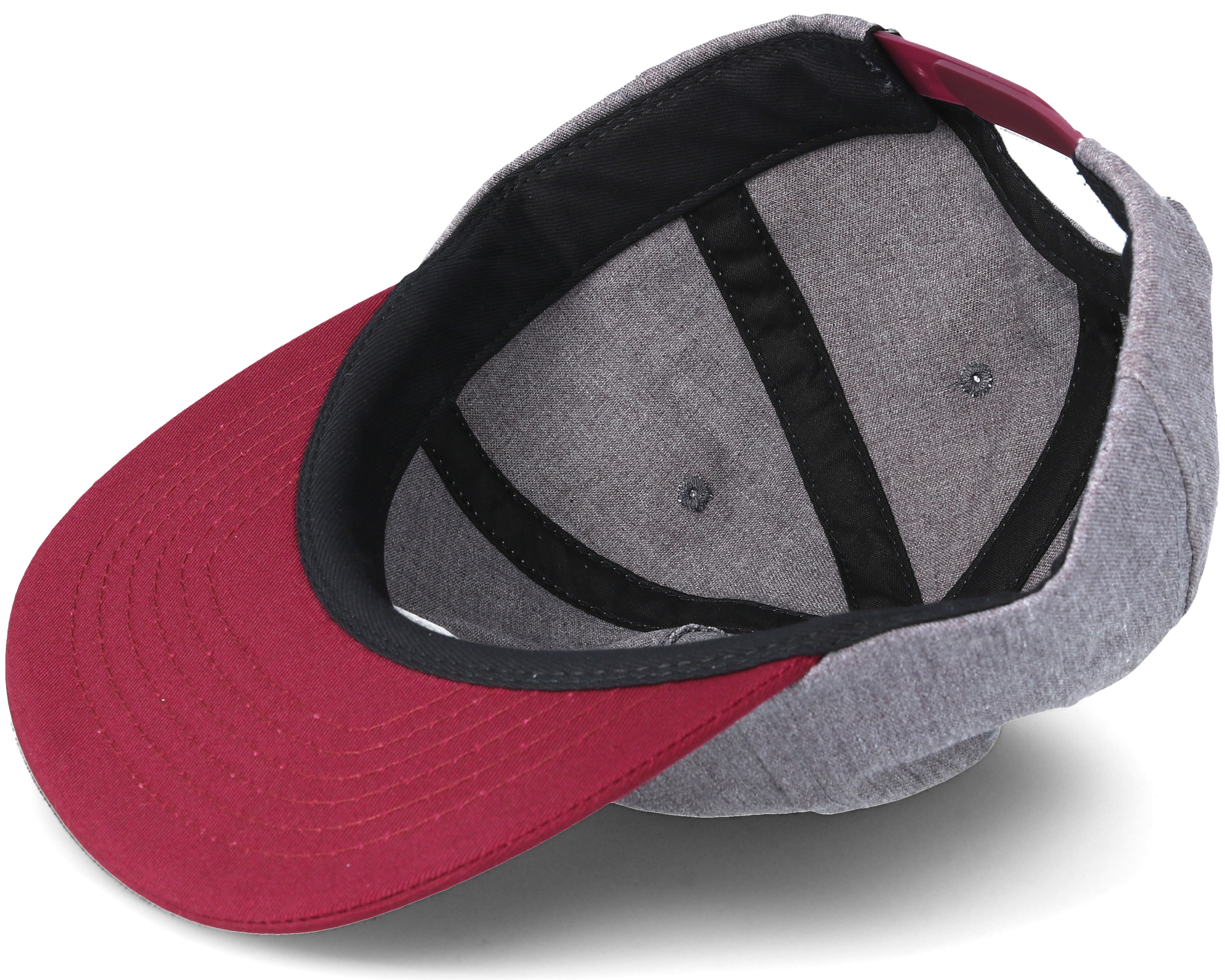 Tour Grey/Burgundy Snapback - Etnies caps - Hatstoreworld.com