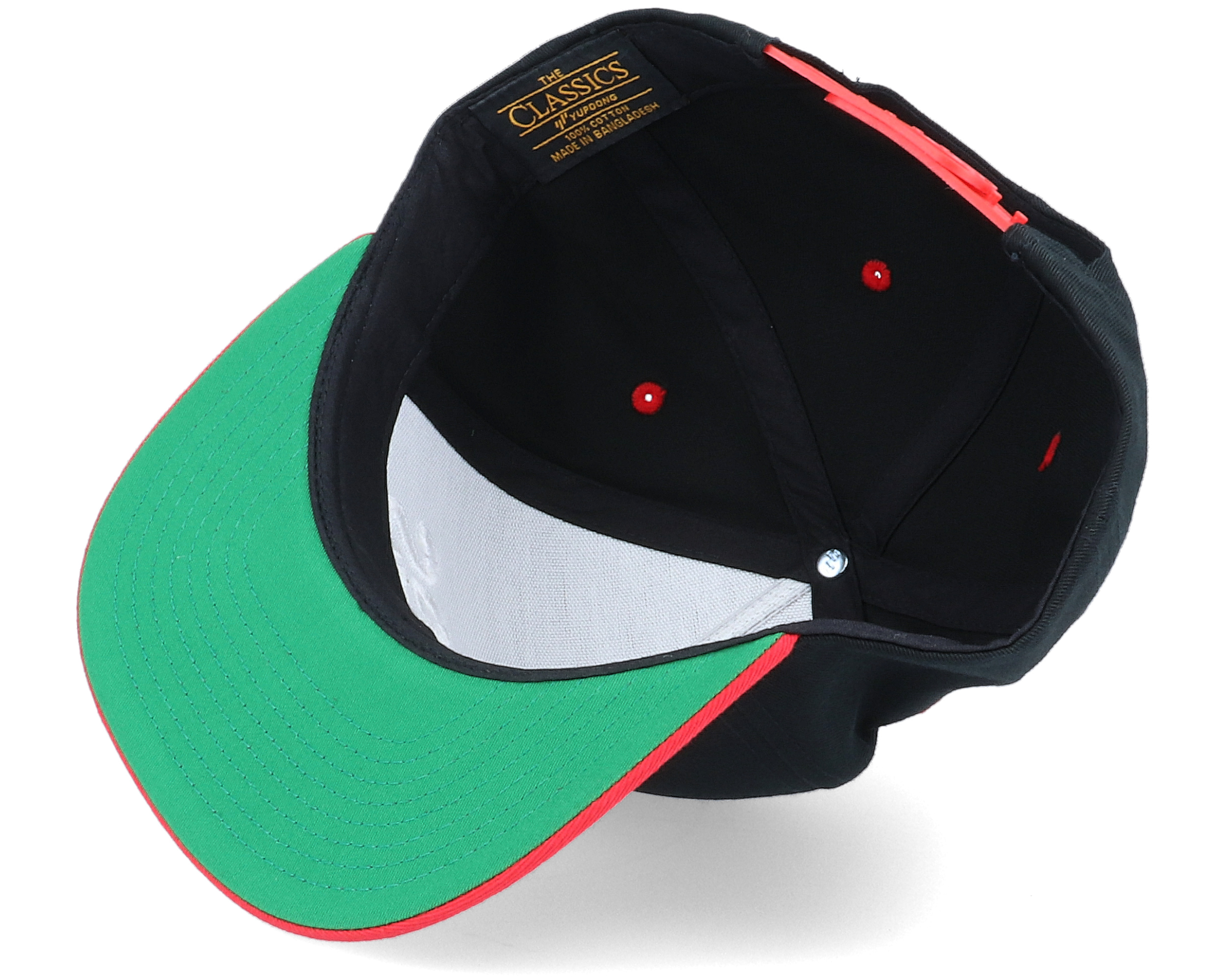 Corp Black/Red Snapback - Etnies caps - Hatstoreworld.com