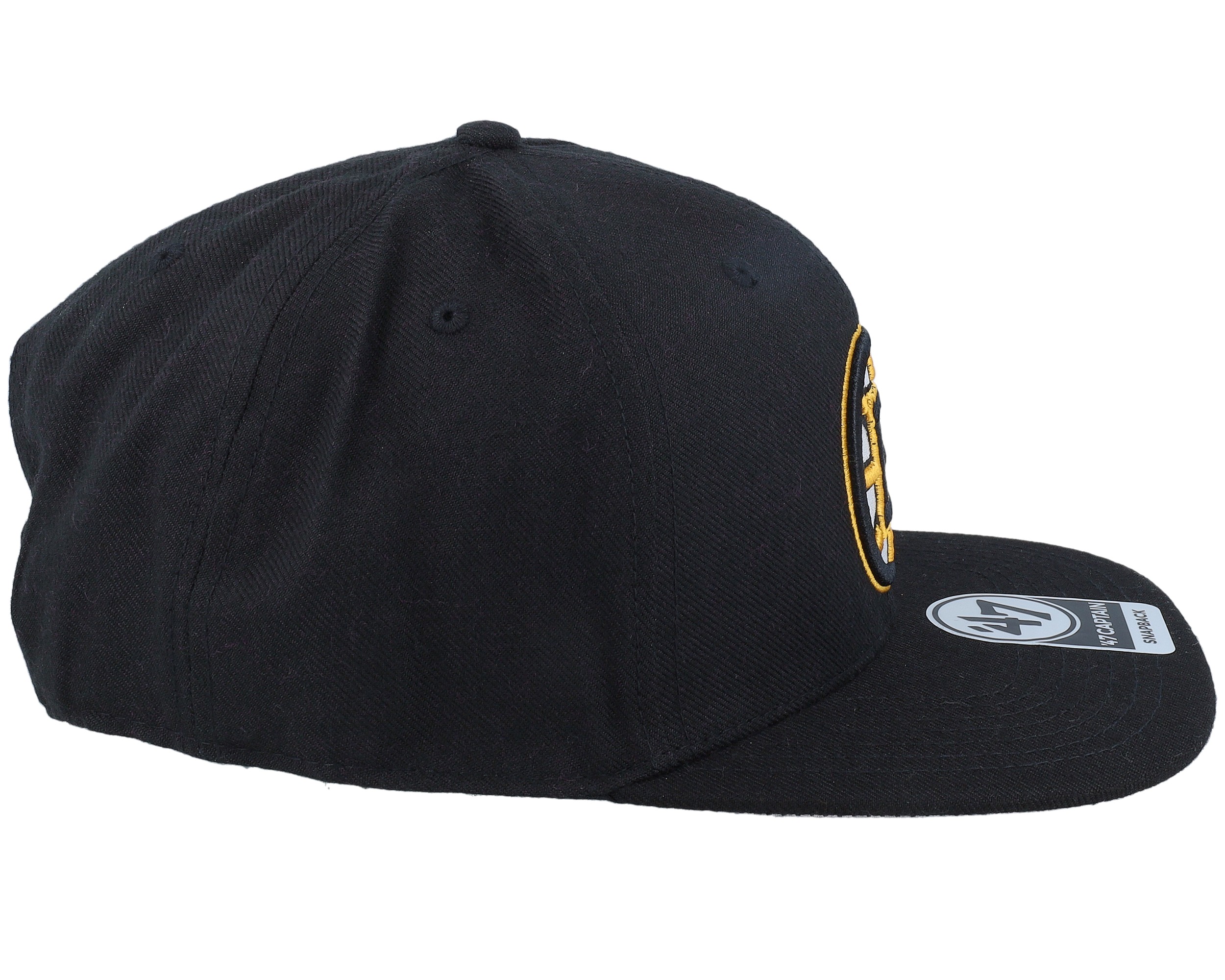 Boston Bruins No Shot 47 Captain Black Snapback - 47 Brand caps ...