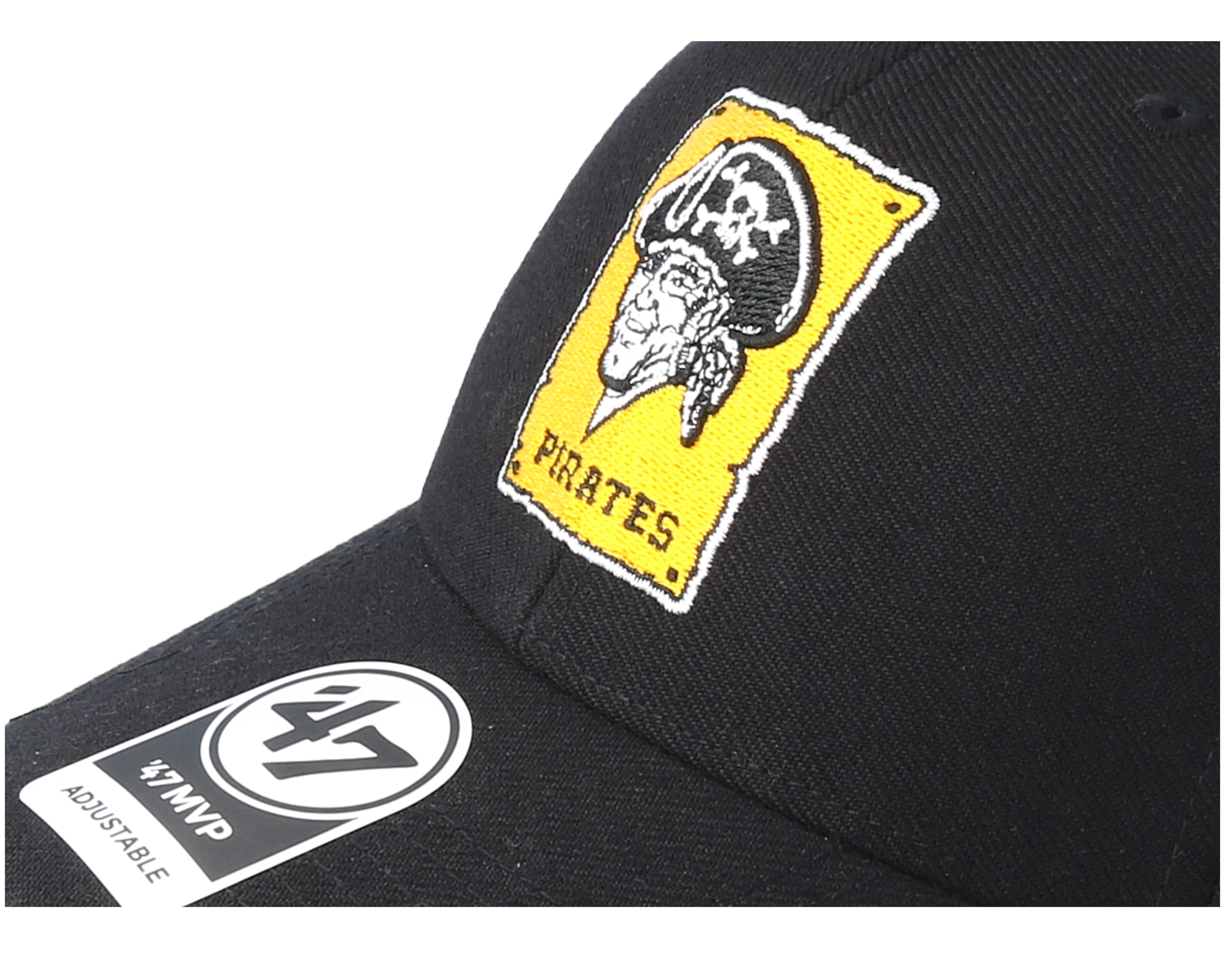 Pittsburgh Pirates Cooperstown Mvp Black Adjustable - 47 Brand caps ...