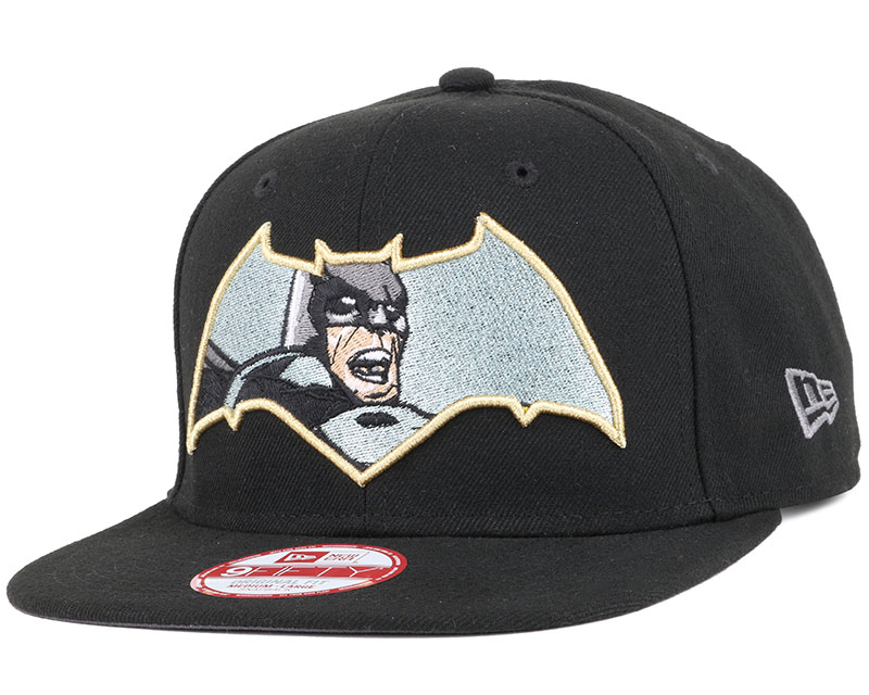 Batman Retroflect Black 9Fifty Snapback - New Era caps - Hatstoreworld.com