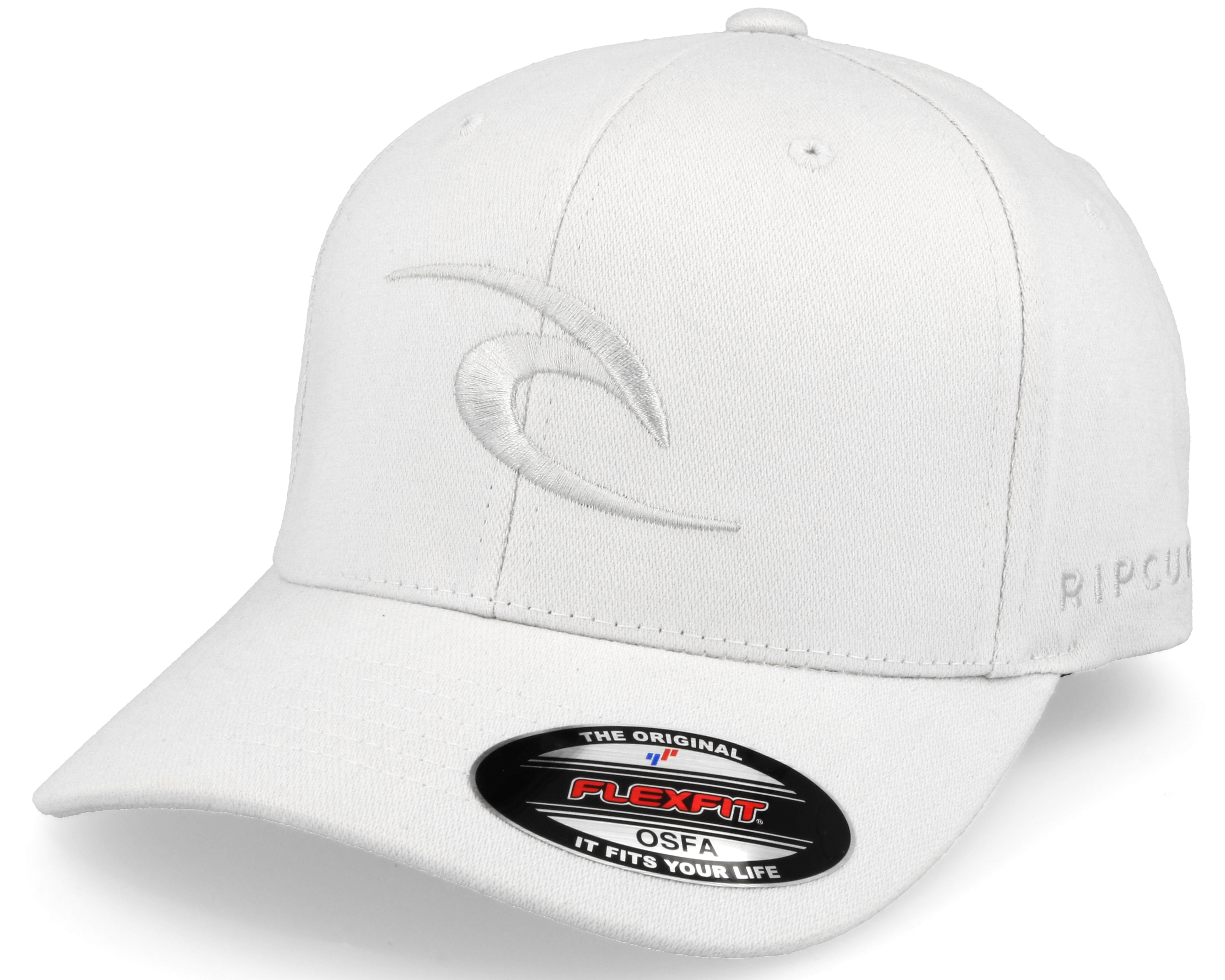 Tepan Curve Peak Light Grey Adjustable - Rip Curl caps - Hatstoreworld.com