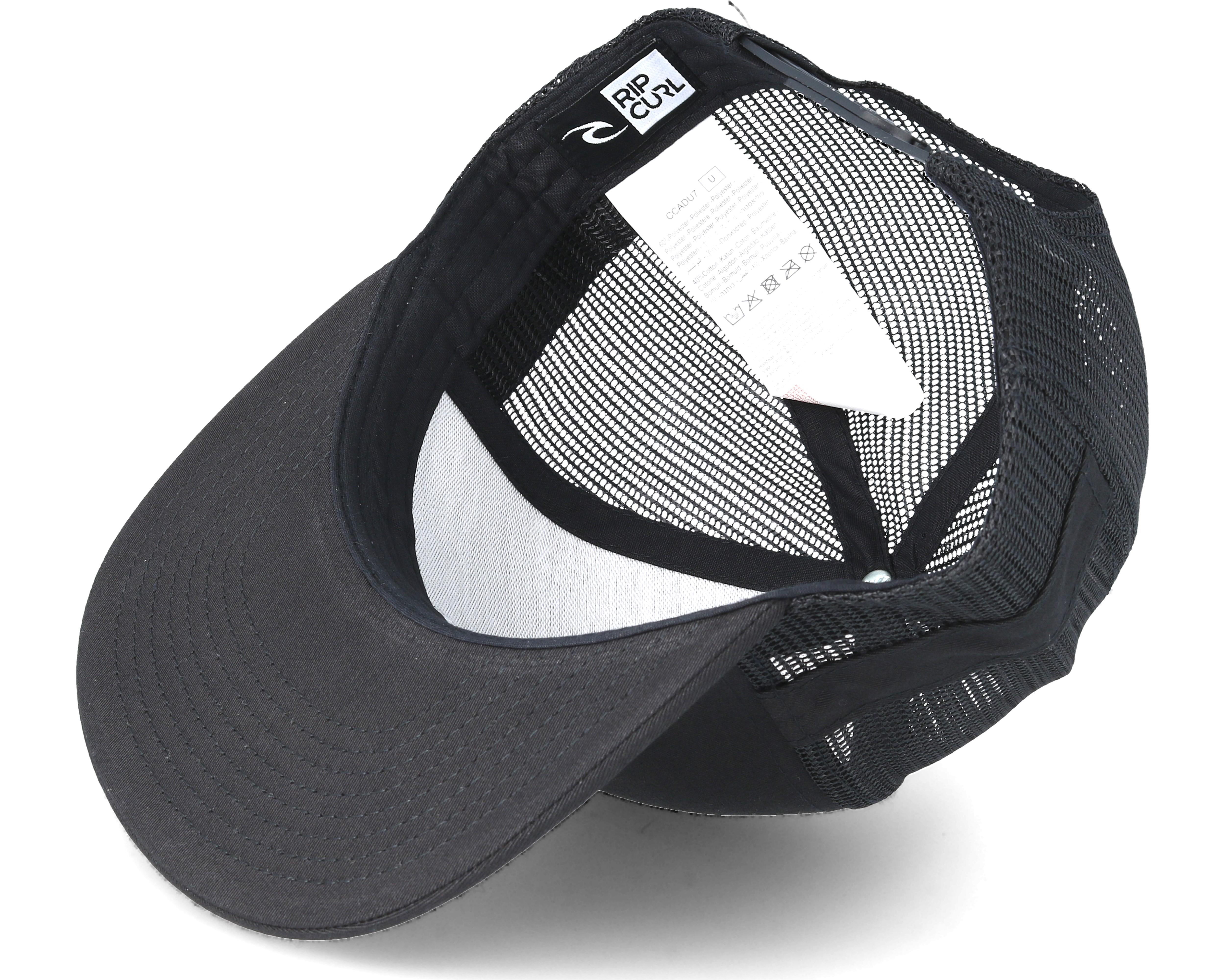 Fade Trucker Black Snapback - Rip Curl caps - Hatstoreworld.com