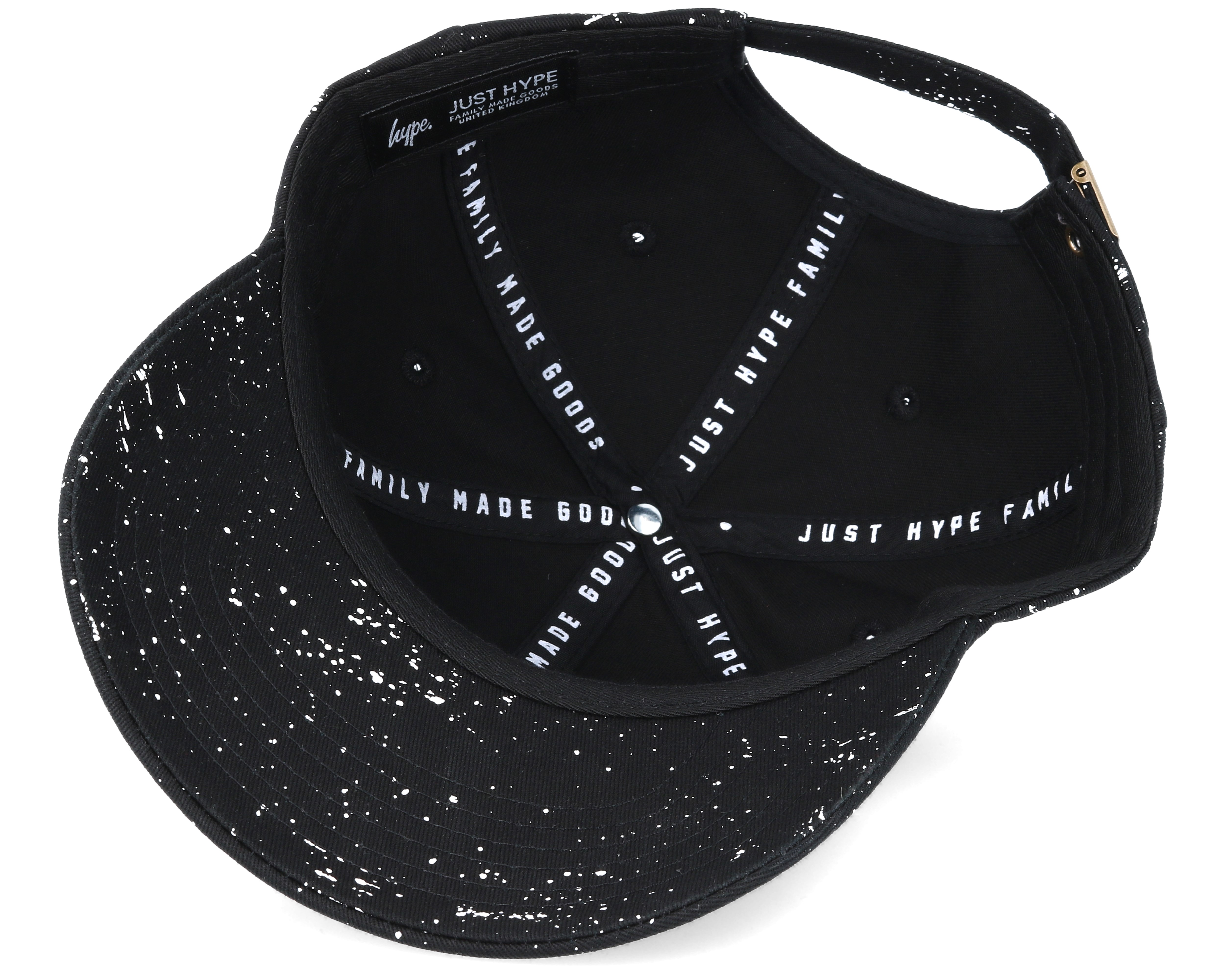 Speckle Black/white Adjustable - Hype caps - Hatstoreworld.com
