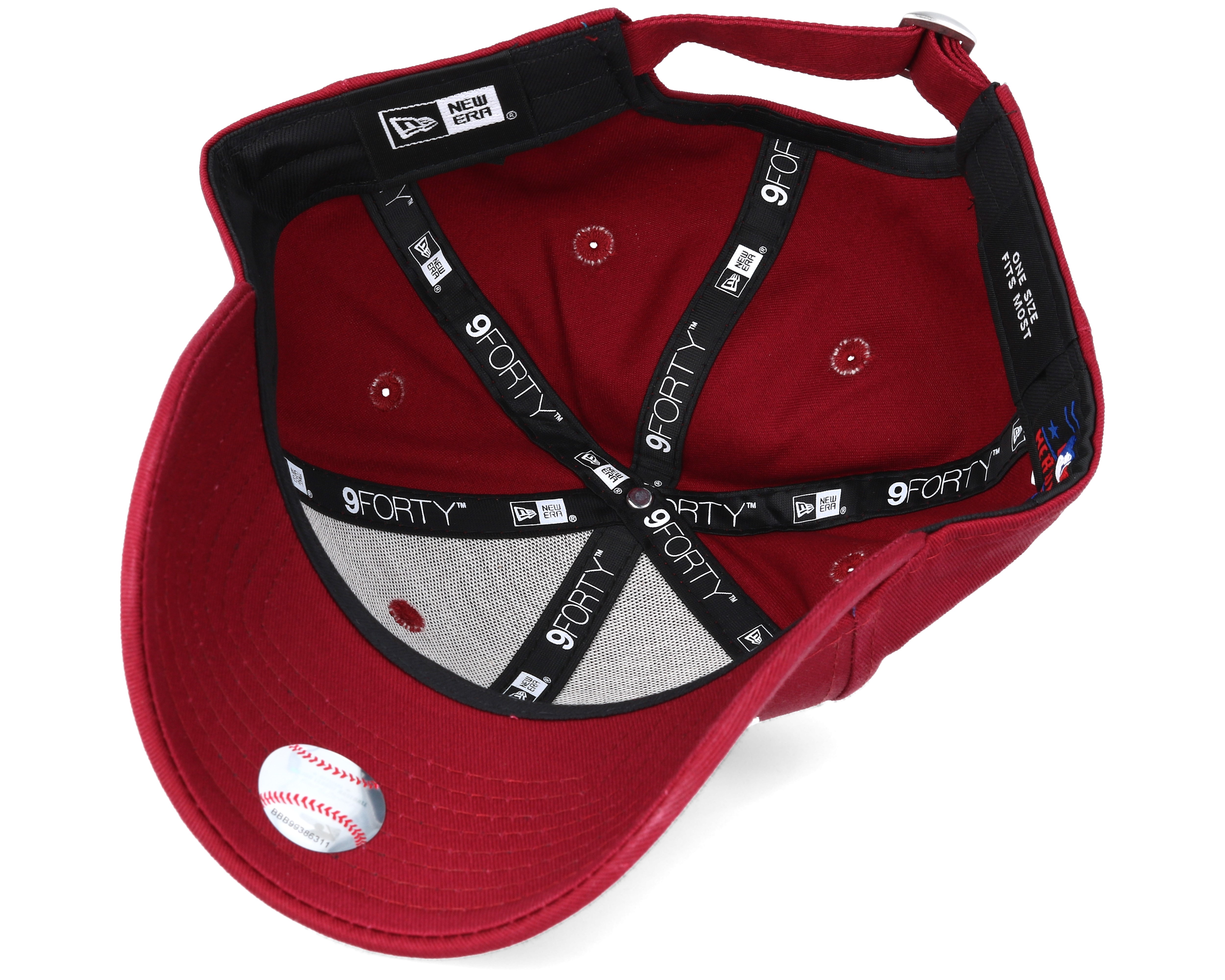 NY Yankees 9forty Script Red - New Era caps - Hatstoreworld.com