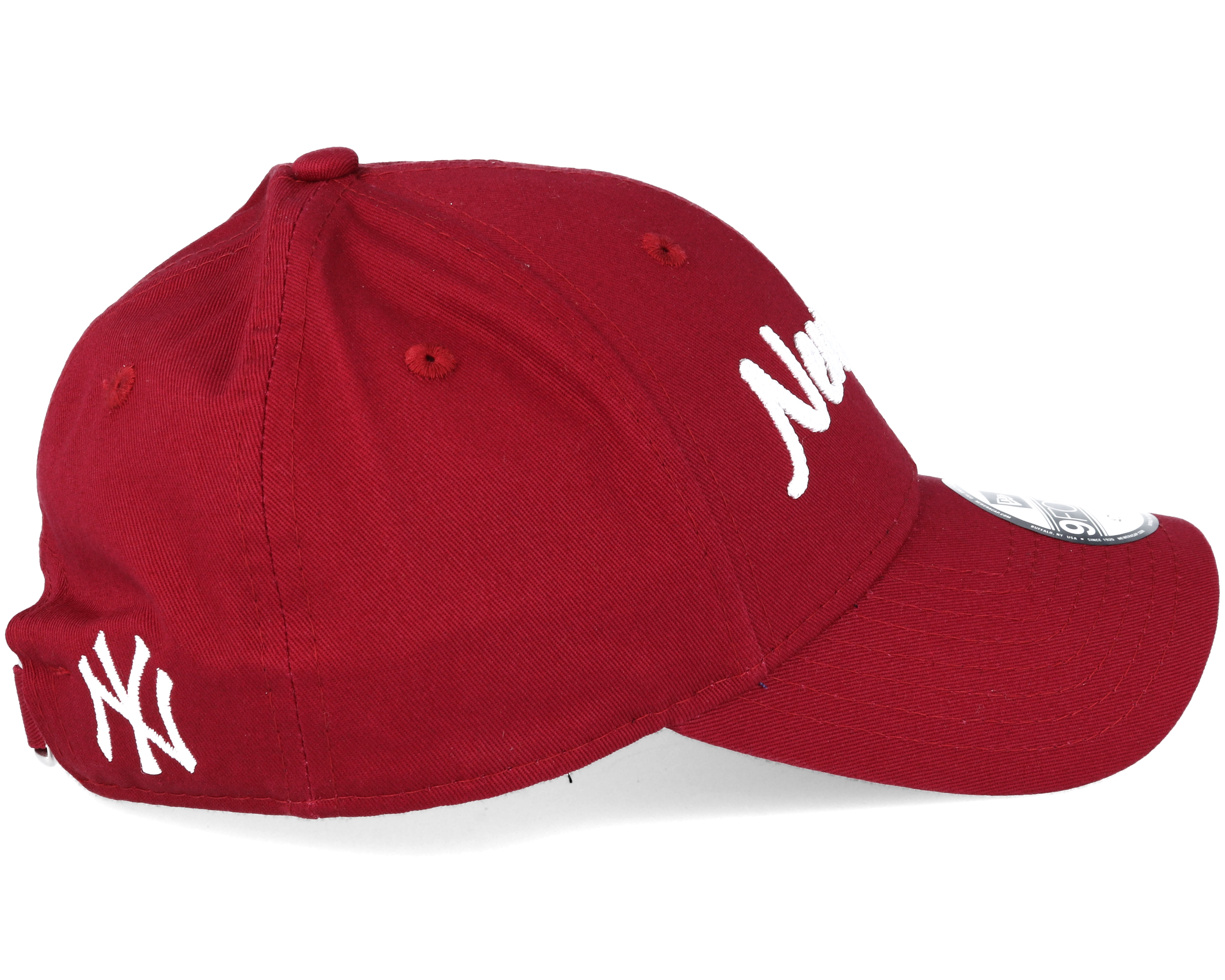 NY Yankees 9forty Script Red - New Era caps - Hatstoreworld.com
