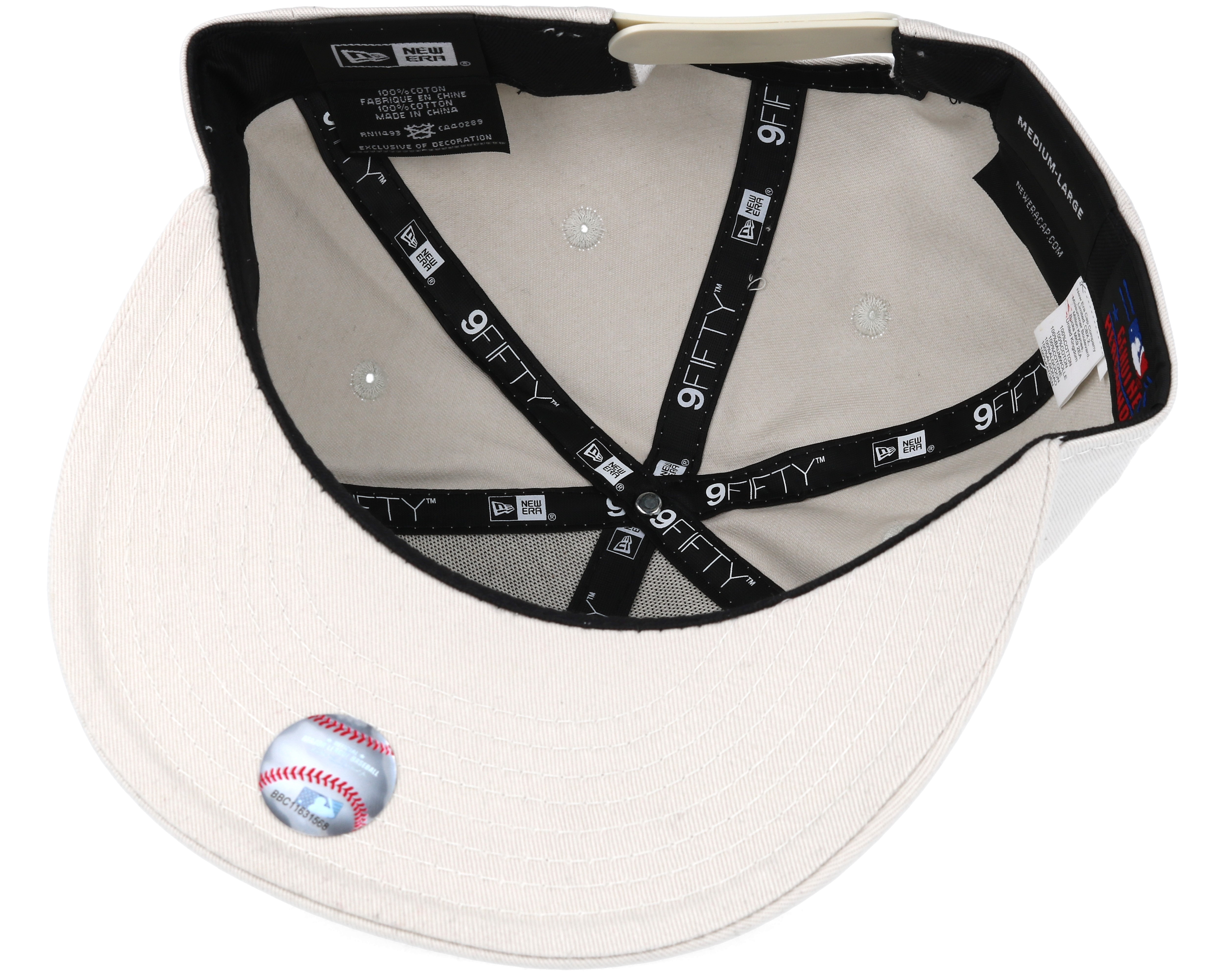 New York Yankees MLB League Essential Beige 9fifty Snapback - New Era ...