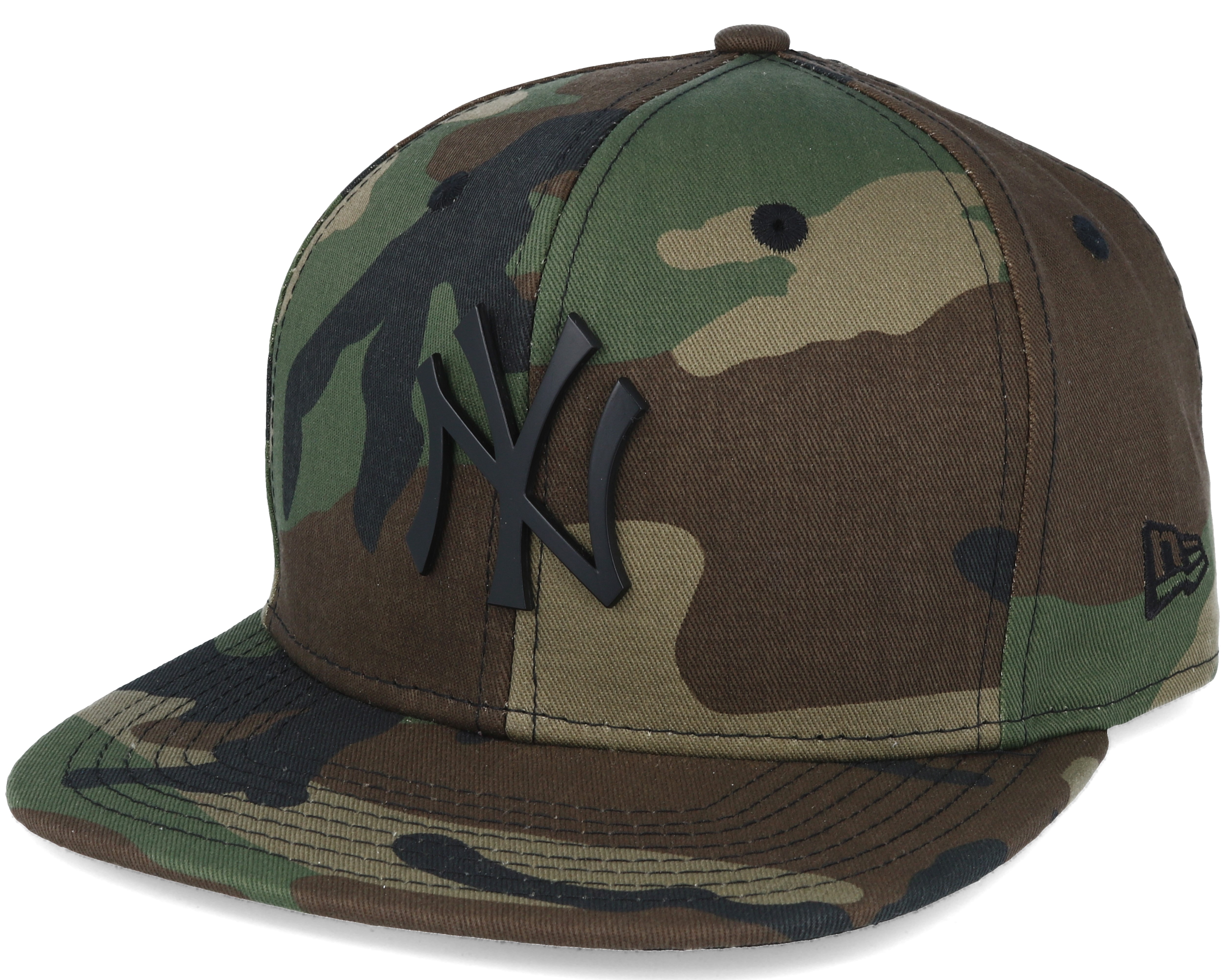 New York Yankees MLB Metal Badge Camo 9fifty Snapback - New Era caps ...