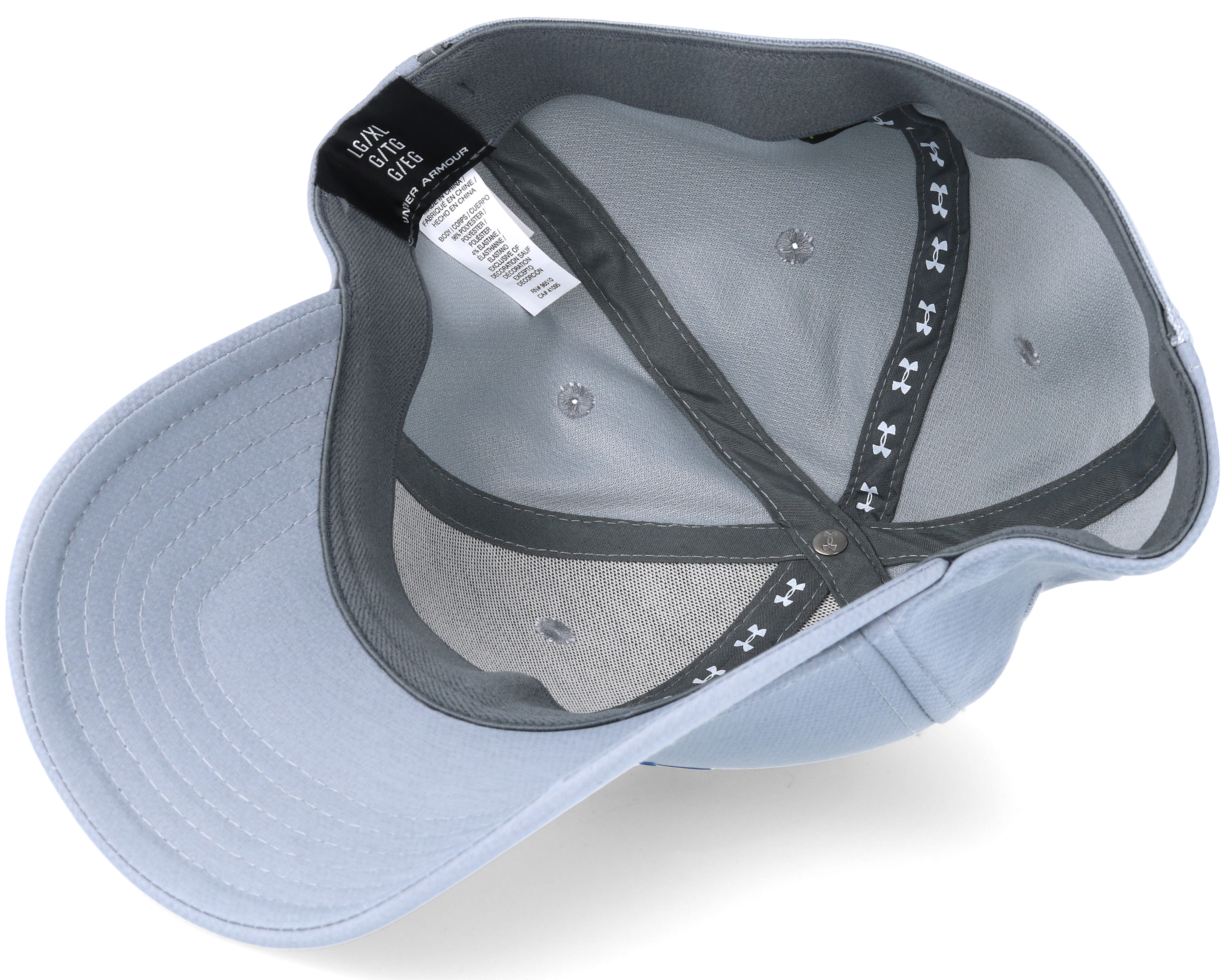 Golf Headline Steel Grey Flexfit - Under Armour caps - Hatstoreworld.com