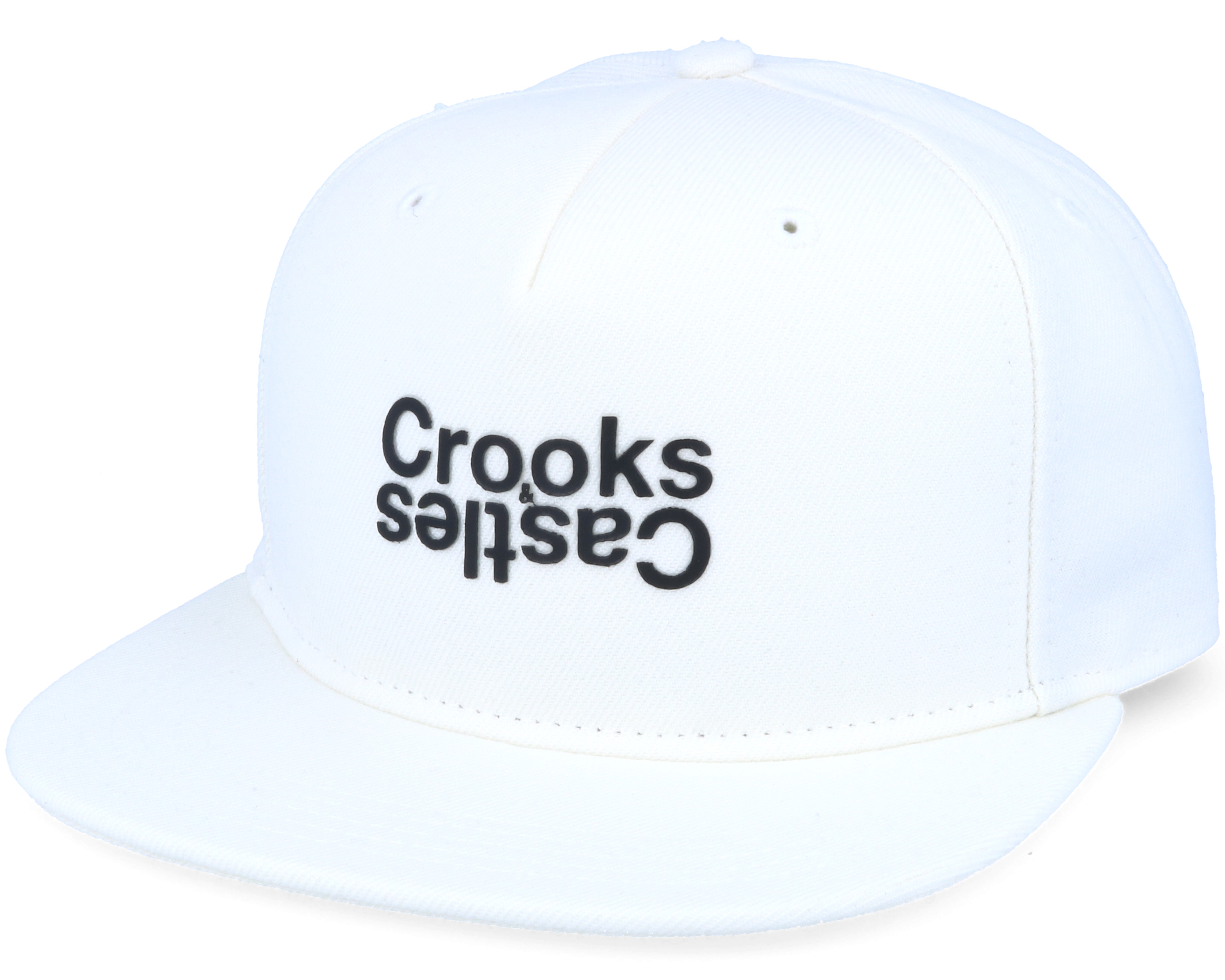 Oposite Snapback White Snapback - Crooks & Castles caps - Hatstoreworld.com