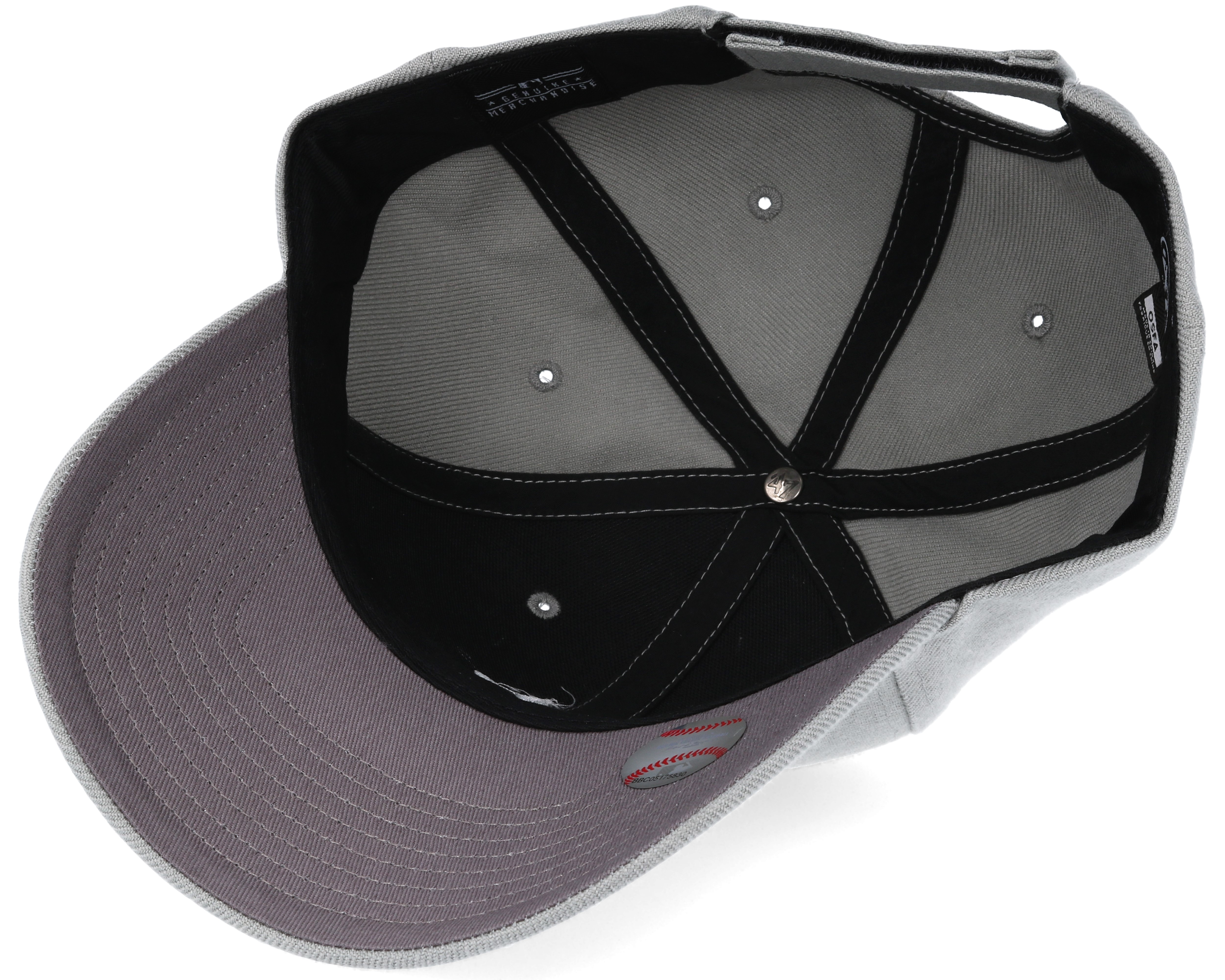 New York Yankees MVP Grey Adjustable - 47 Brand caps - Hatstoreworld.com