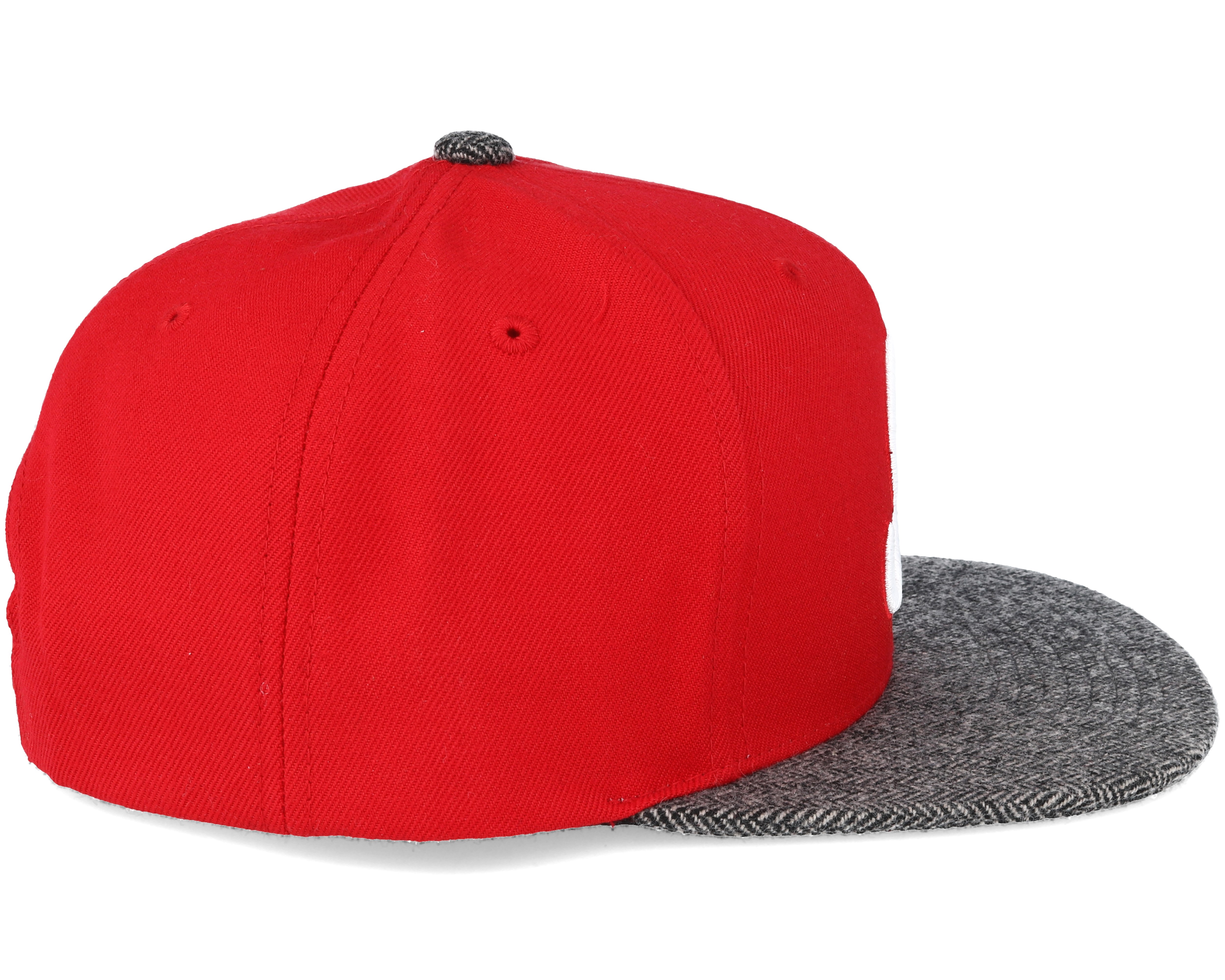 Classic P Red Snapback- Primitive Apparel caps - Hatstoreworld.com