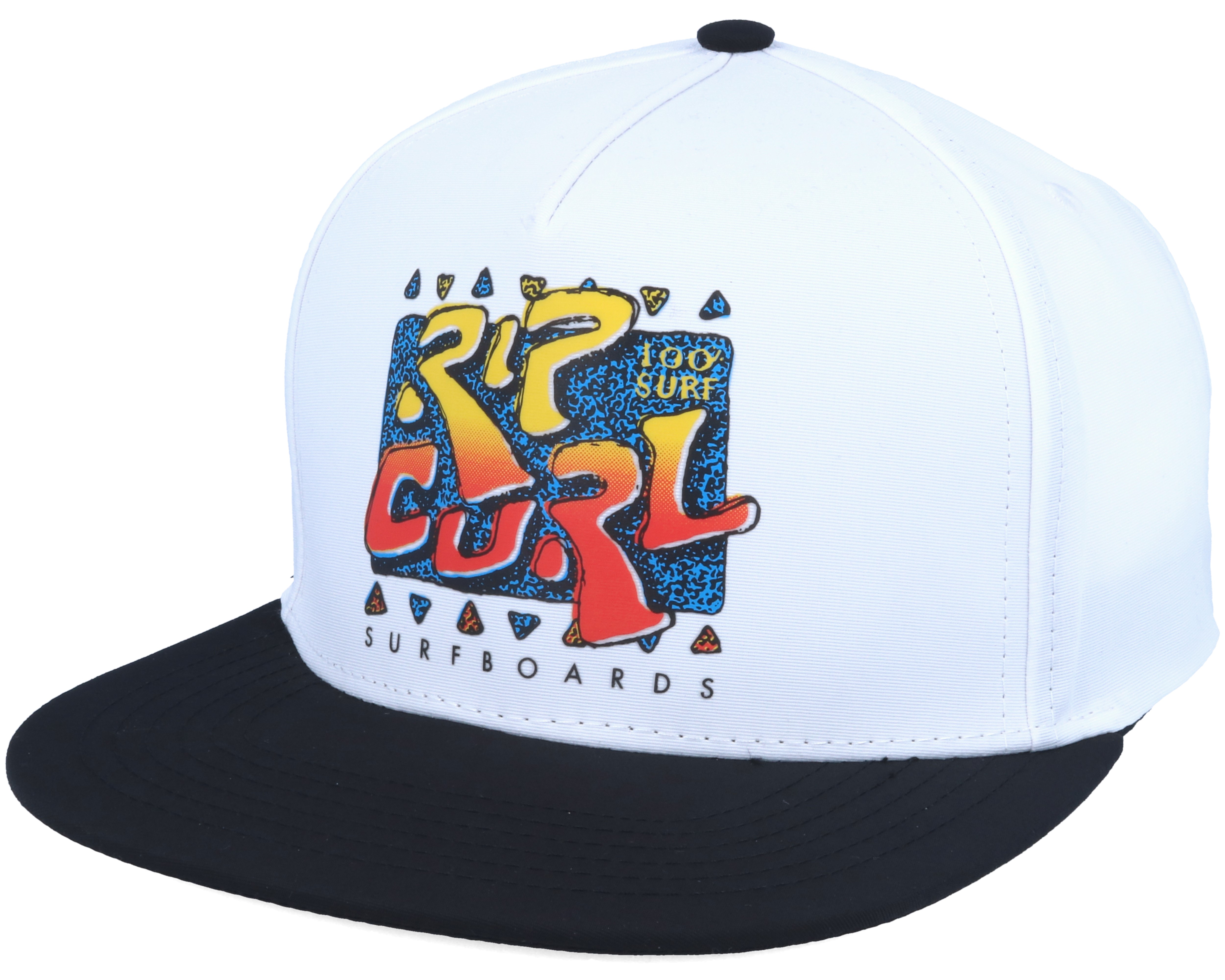 100% Rad White Snapback - Rip Curl caps - Hatstoreworld.com