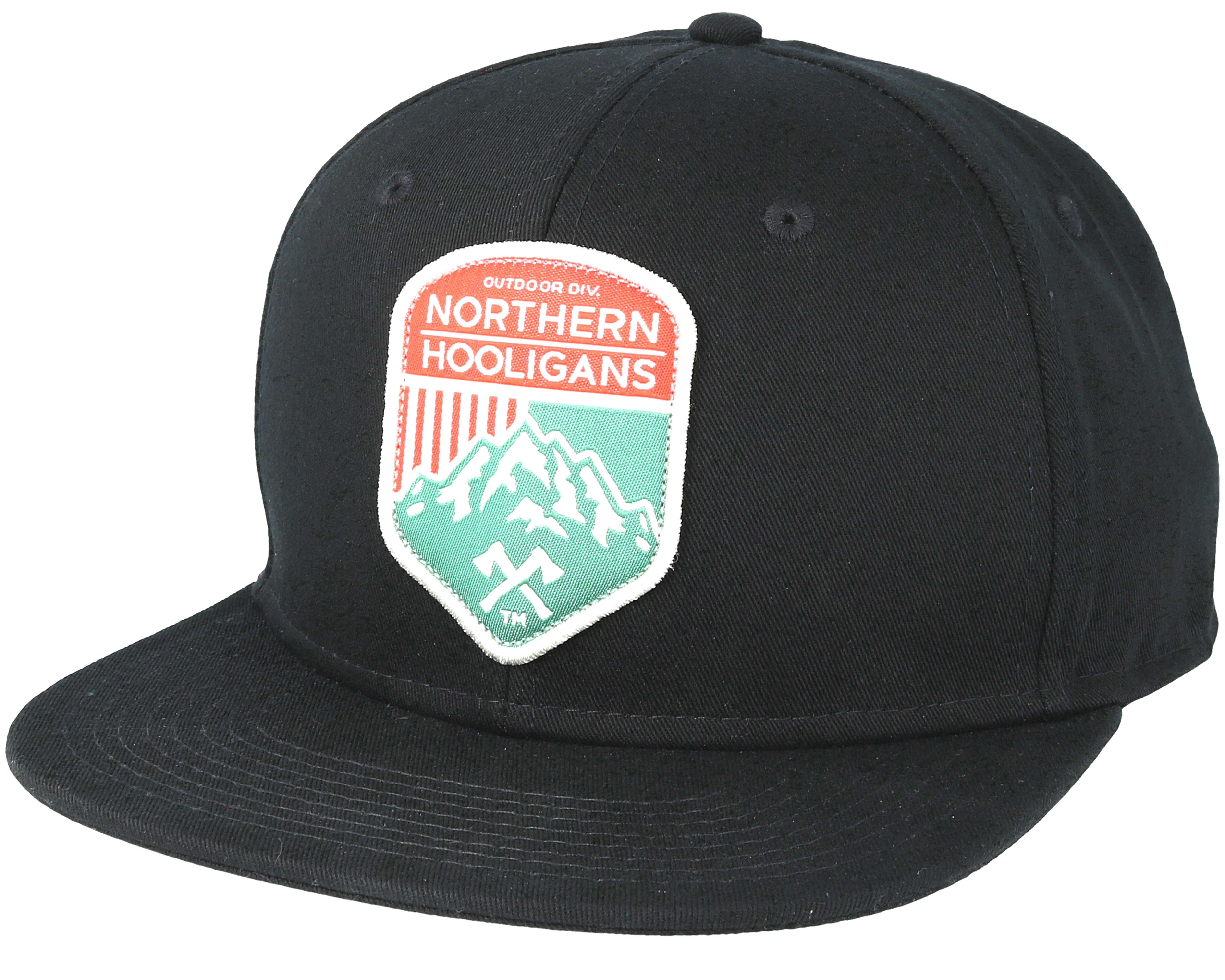 Outdoor Div. Black Snapback - Northern Hooligans caps - Hatstoreworld.com