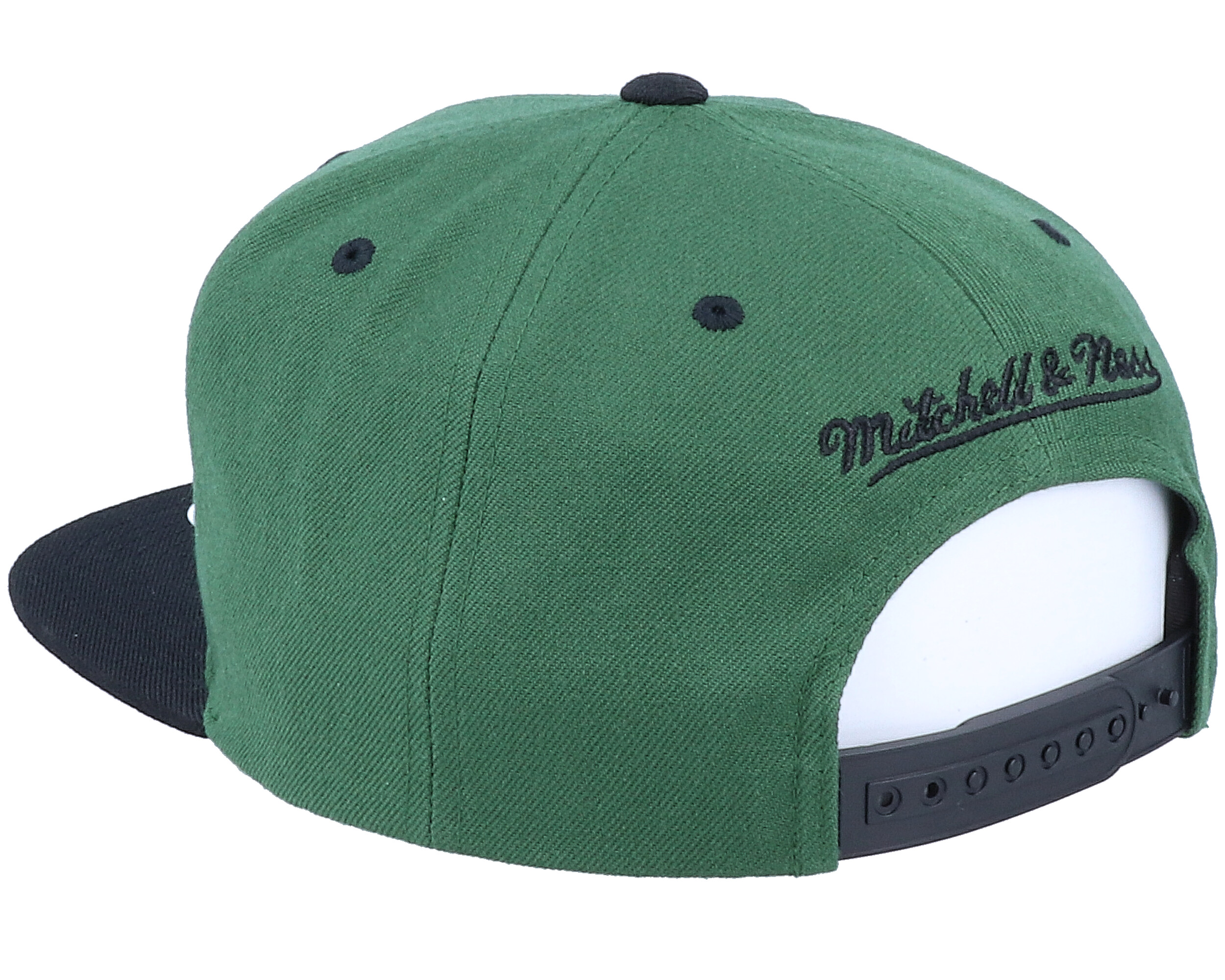 2 Tone Label Olive/Black Snapback - Mitchell & Ness caps ...