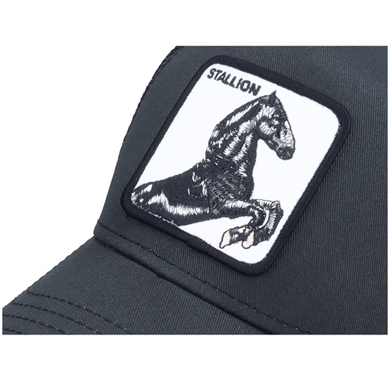 Stallion Black Trucker - Goorin Bros. caps - Hatstoreworld.com