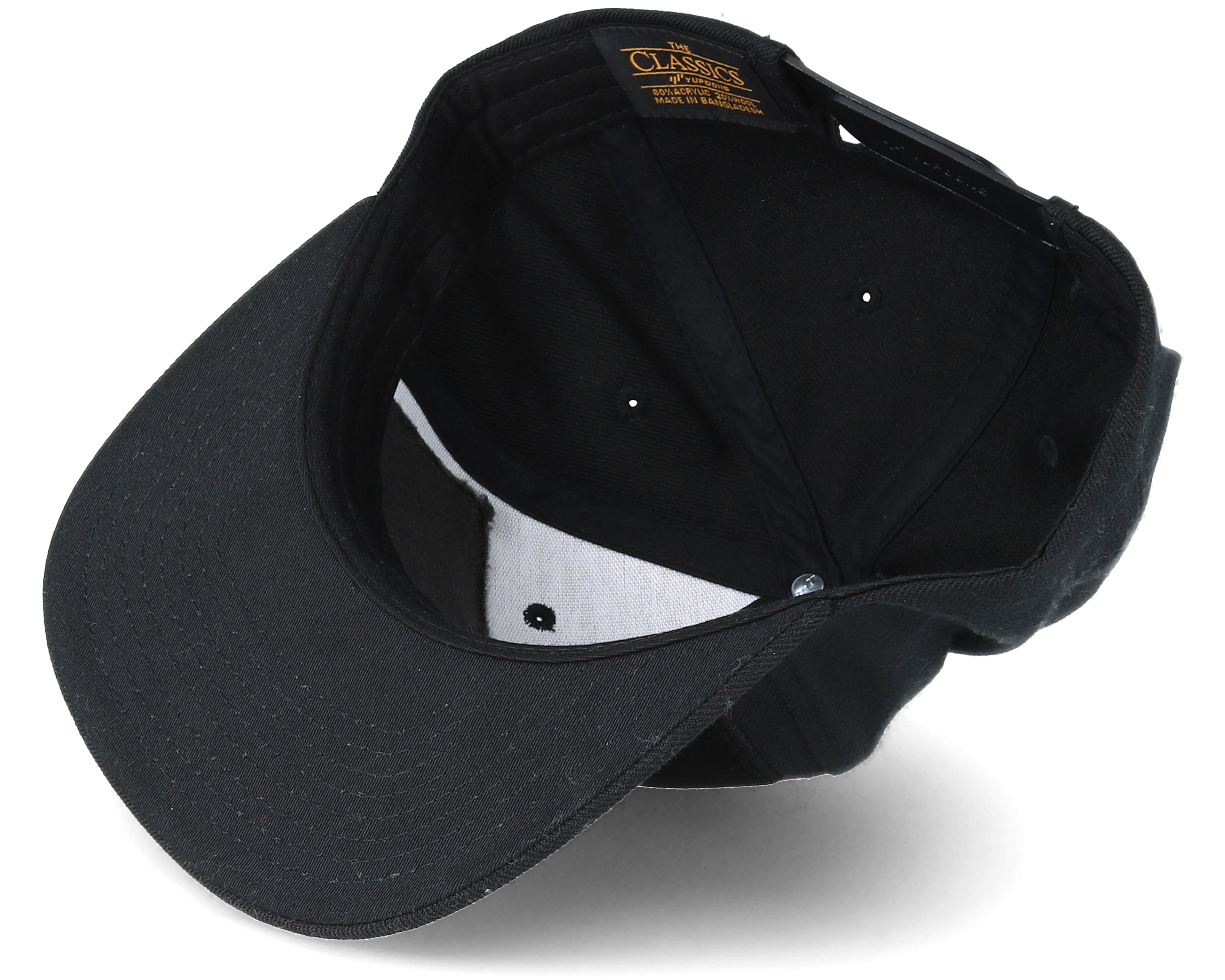Velvet Patched Black Snapback - Hatstore caps - Hatstoreworld.com