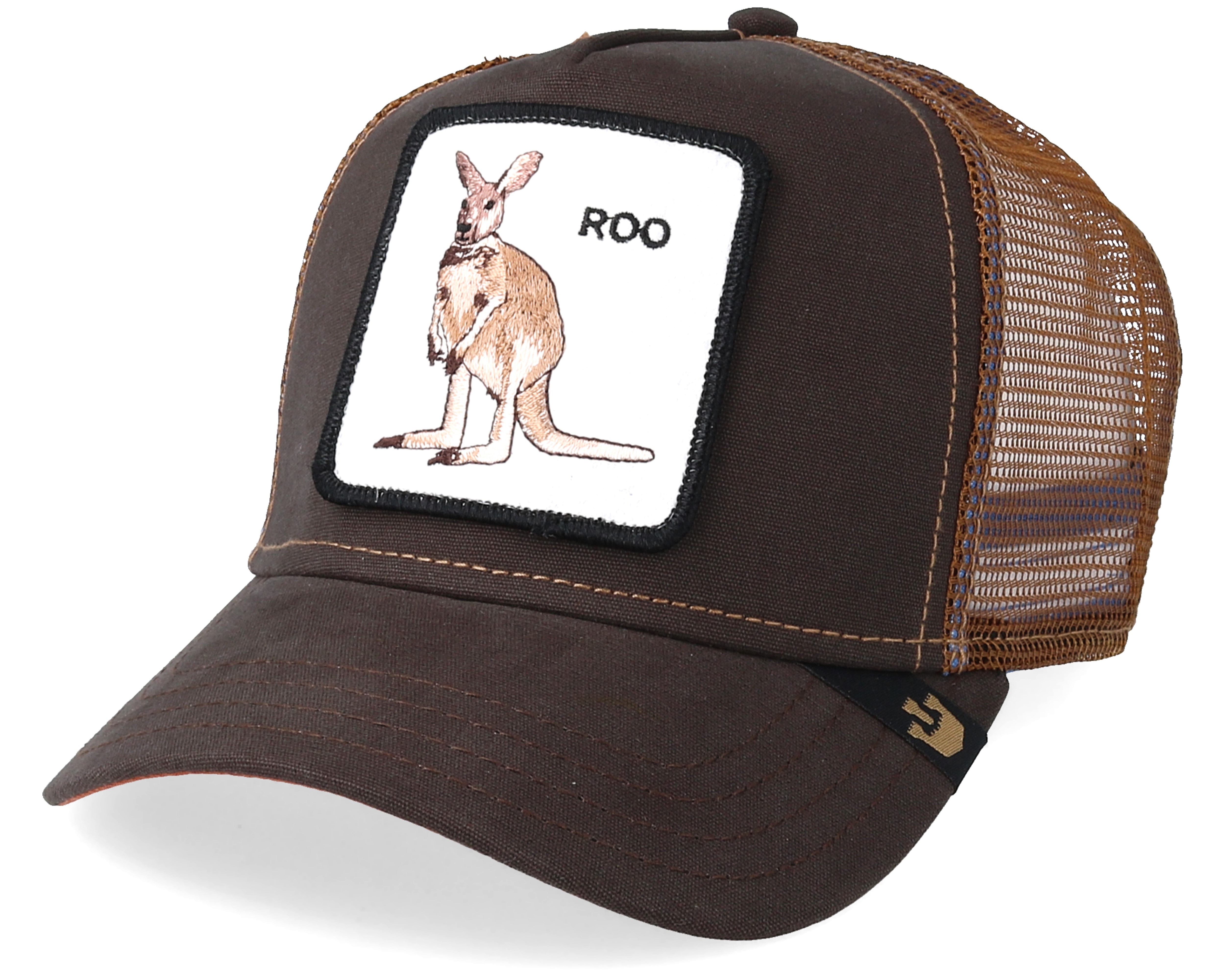 Roo Brown Trucker - Goorin Bros. caps - Hatstoreworld.com
