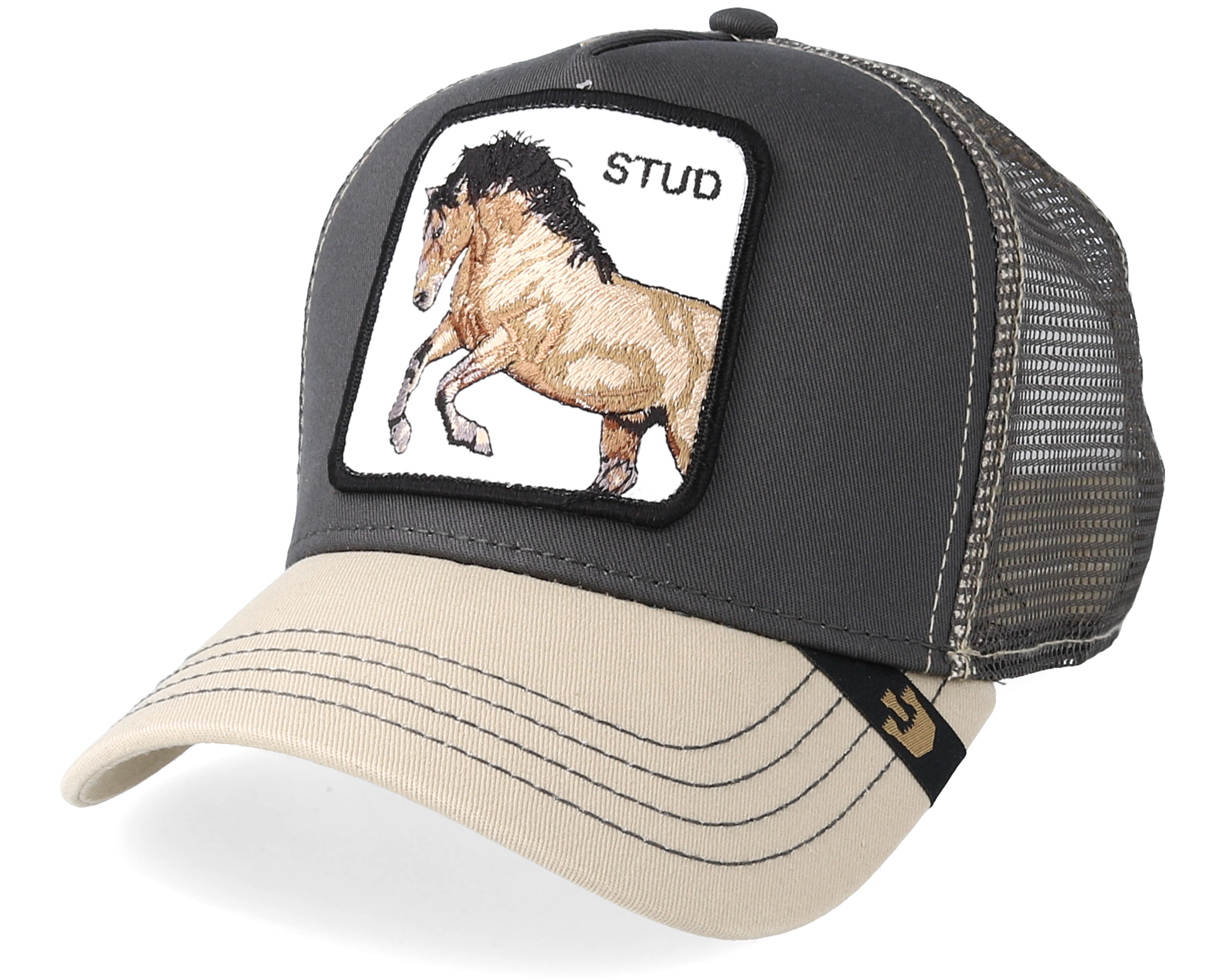 You Stud Grey Trucker - Goorin Bros. caps - Hatstoreworld.com