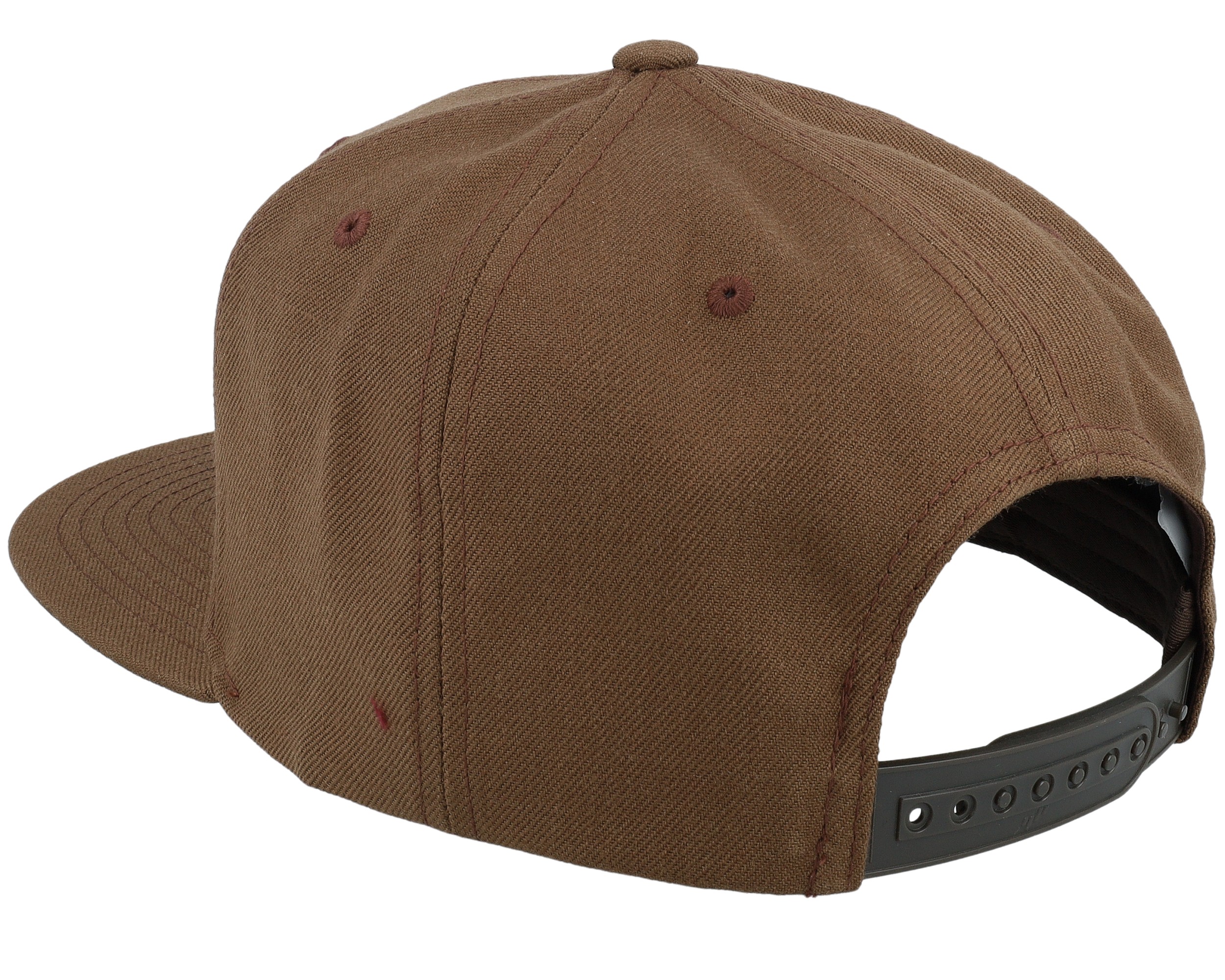 Logo Light Brown Snapback - Bearded Man caps - Hatstoreworld.com