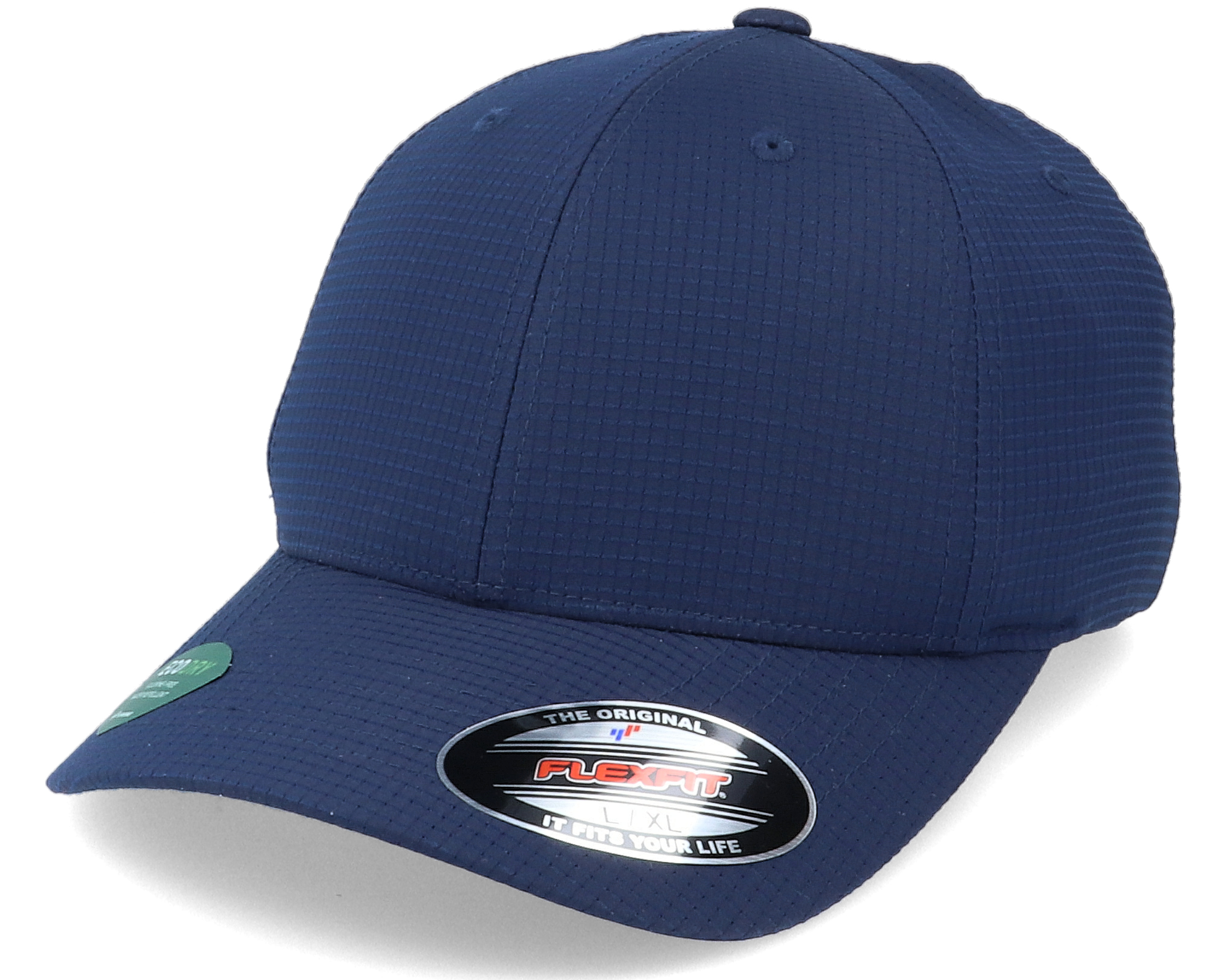 Hydro-Grid Stretch Navy Flexfit - Flexfit caps - Hatstoreworld.com